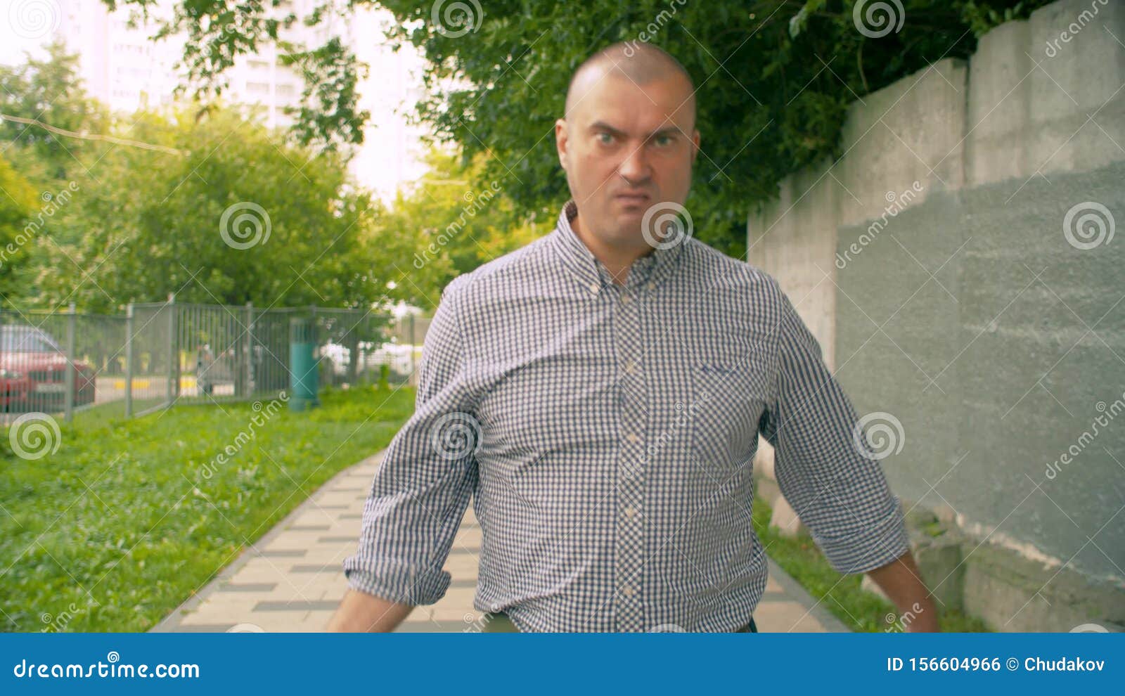 An Angry Bully with a Bat in His Hands Stock Footage - Video of cruel ...