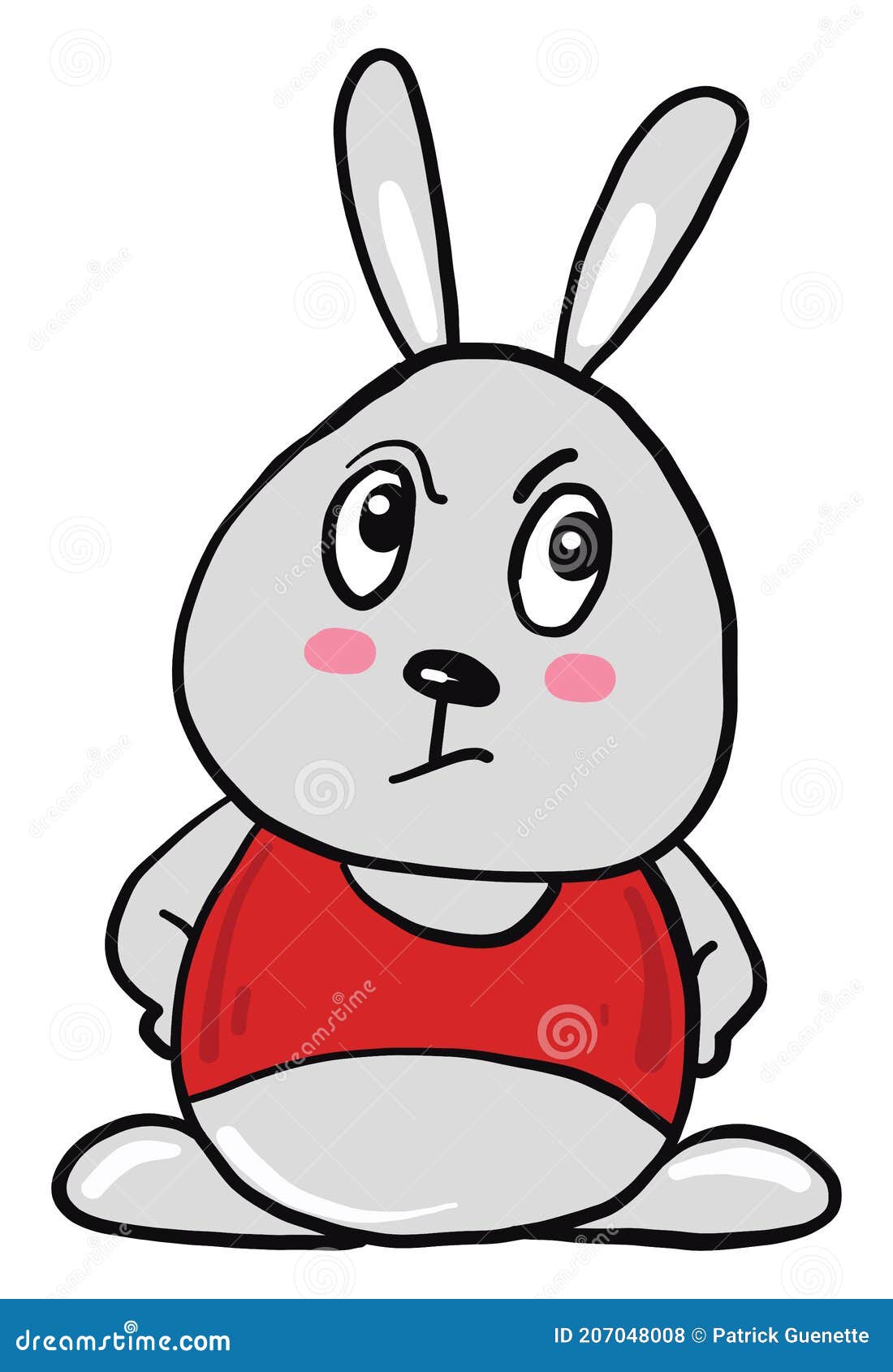 Angry Bunny With Armor Mascot Esport Logo Character Cartoon Vector ...