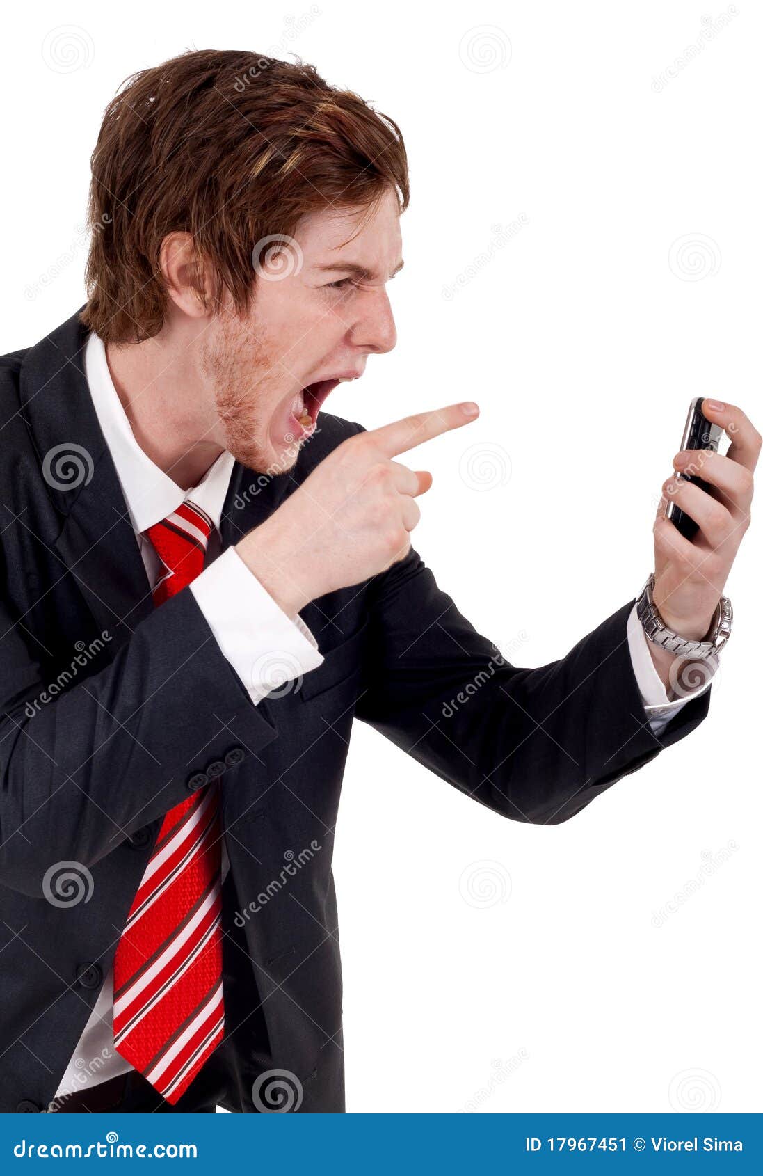 Angry business man stock image. Image of office, boss - 17967451