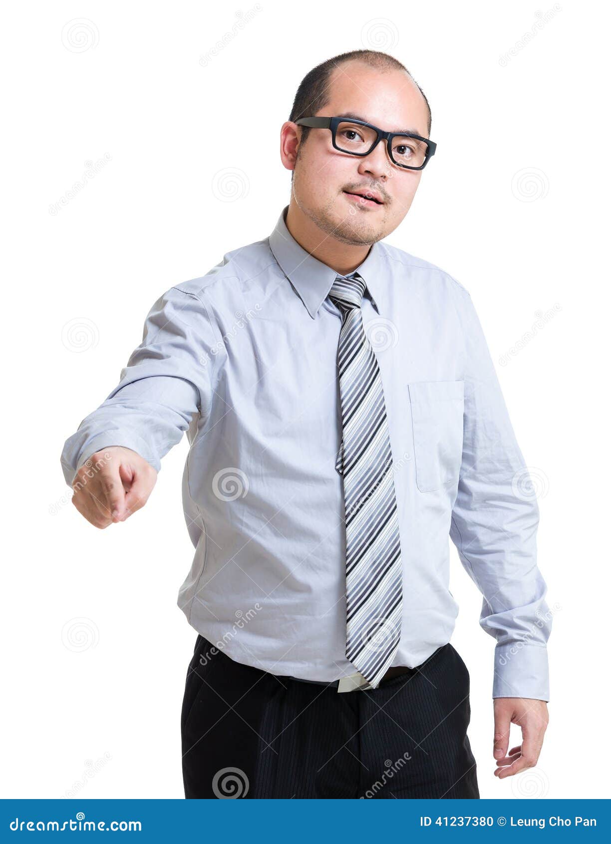 Angry Business Man Point at Front Stock Photo - Image of japanese ...