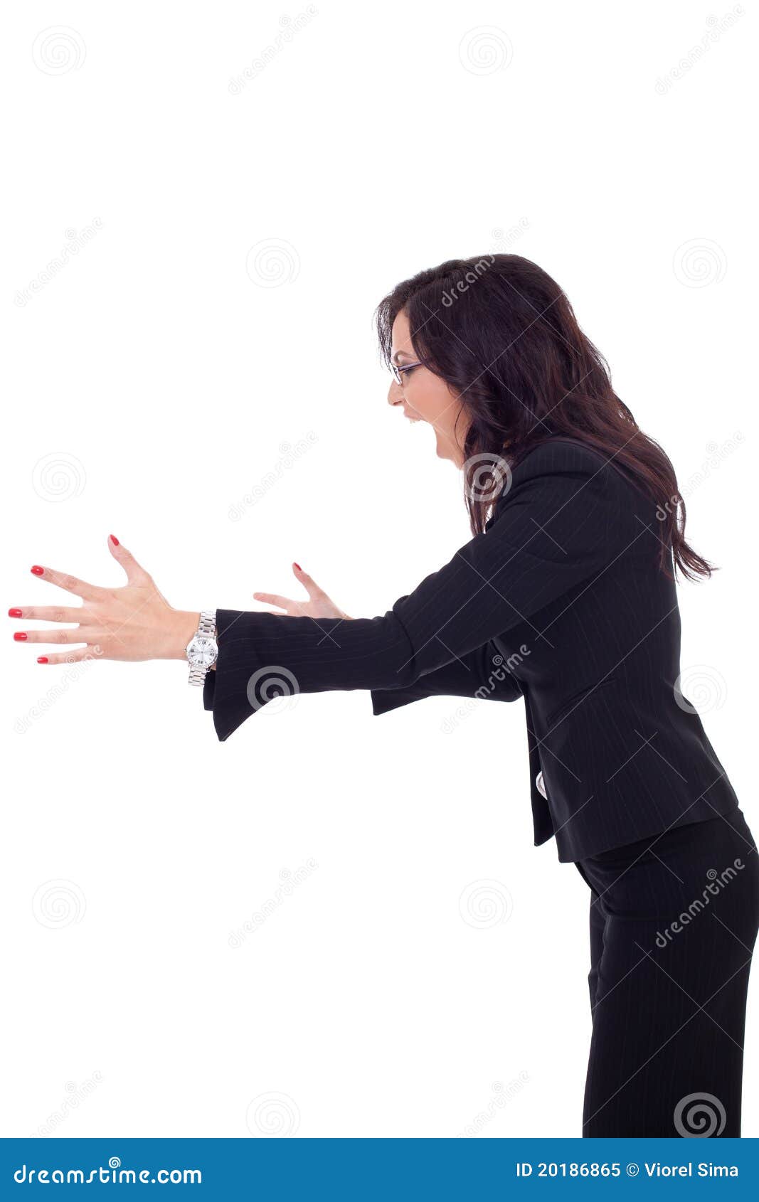 499 Angry Business Woman Screaming Side Stock Photos - Free & Royalty ...