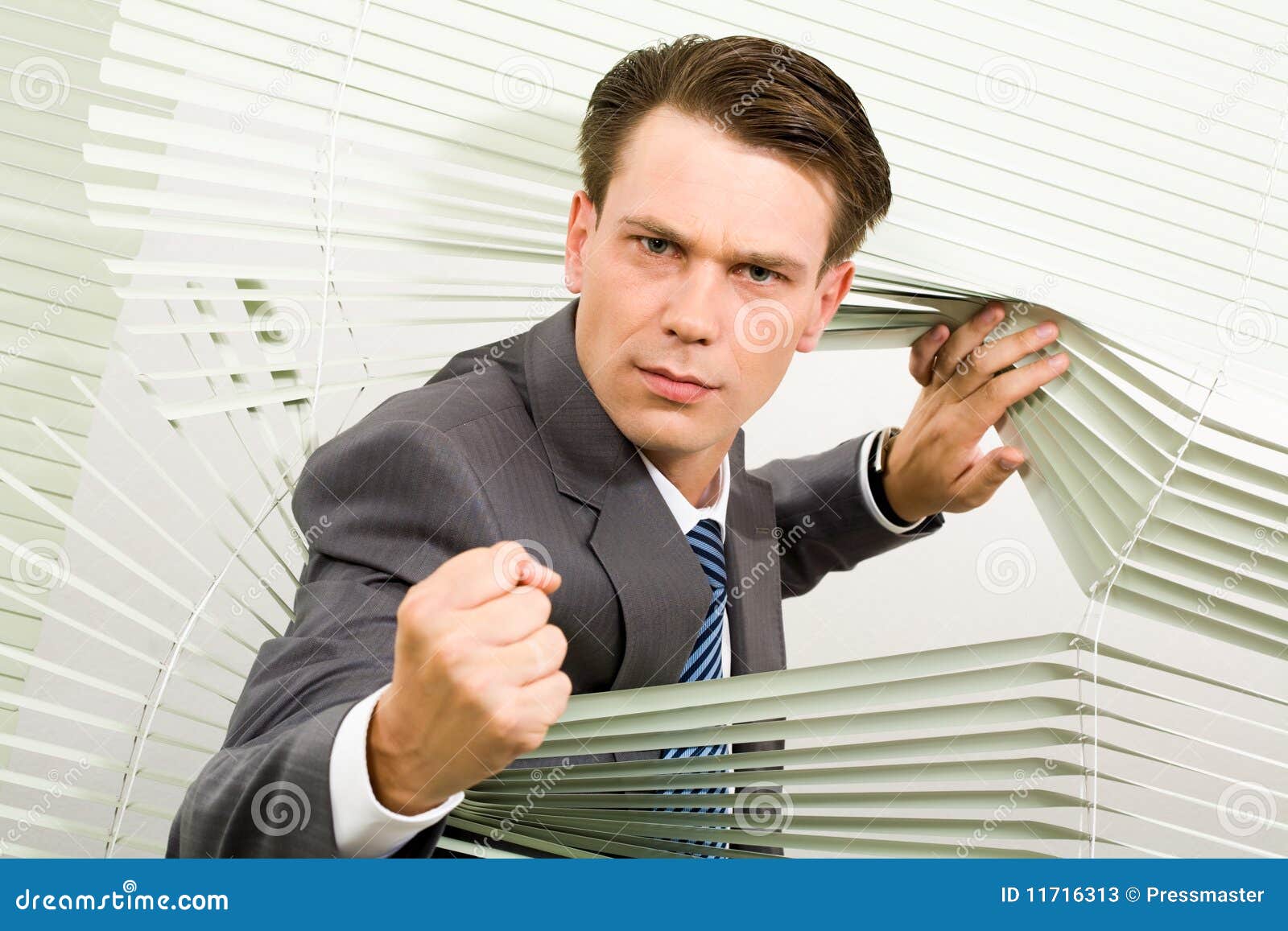Angry businessman stock image. Image of face, human, employee - 11716313