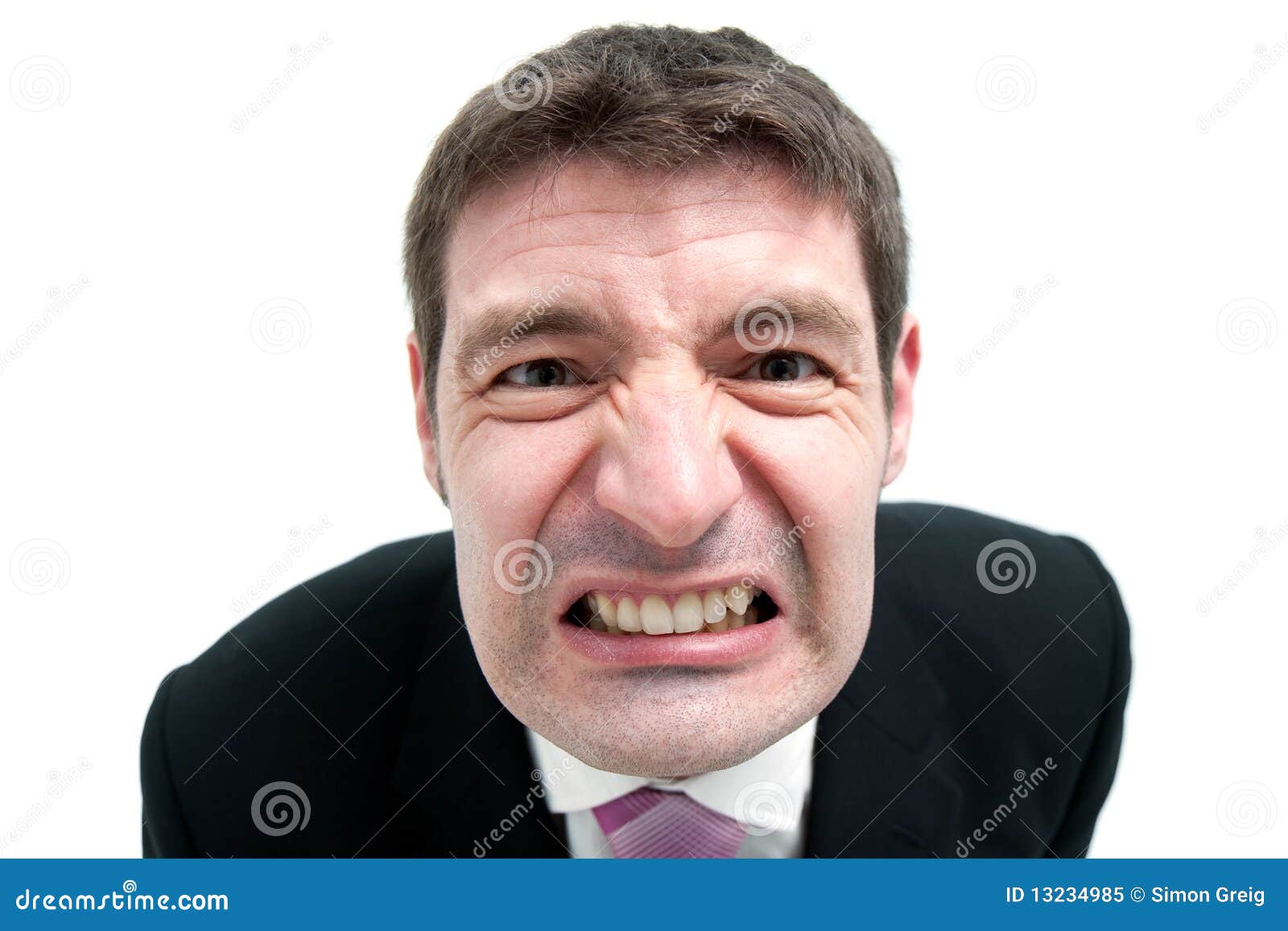 Angry Businessman stock image. Image of angry, rage, isolated - 13234985