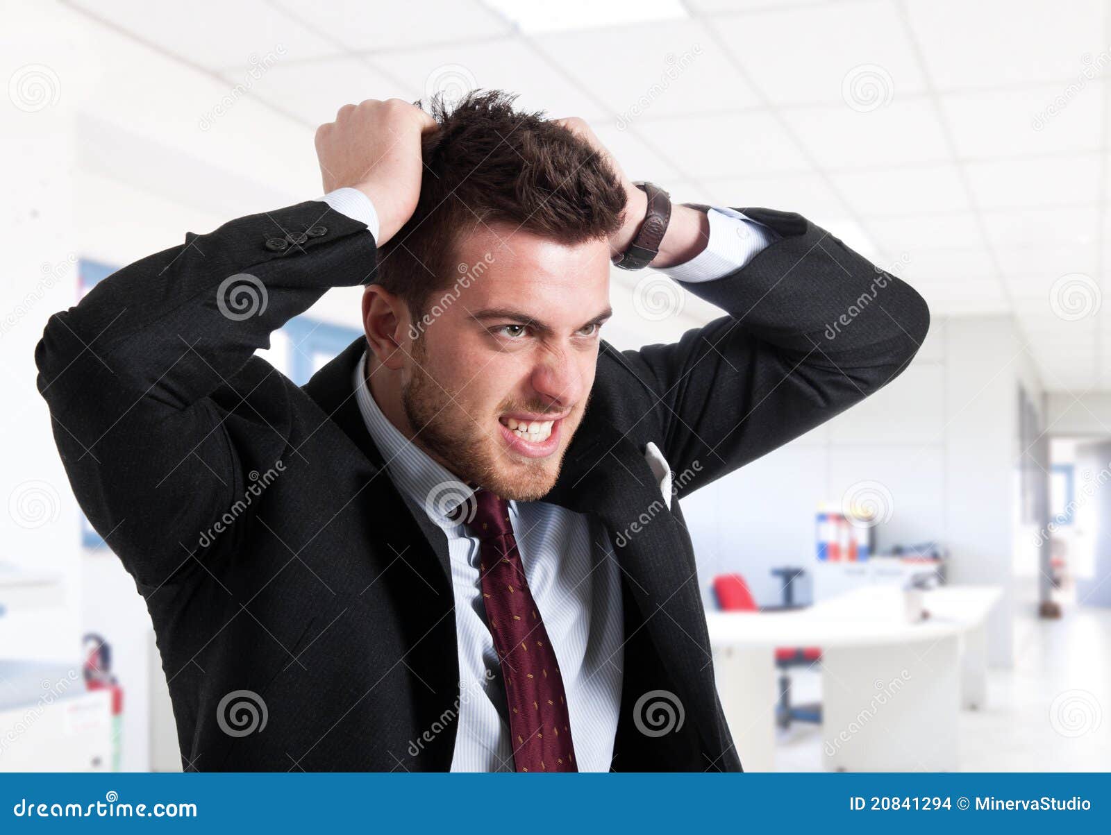 Angry businessman stock photo. Image of work, business - 20841294 Angry businessman stock photo. Image of work, business - 20841294