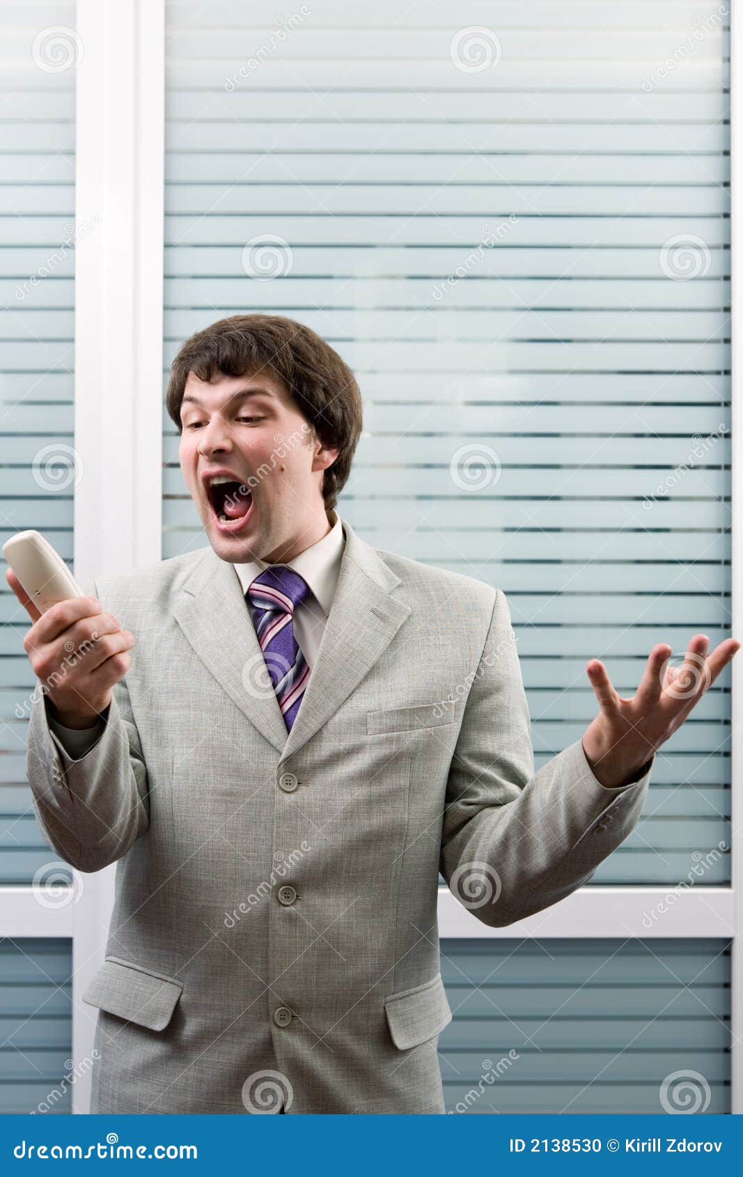 Angry businessman stock photo. Image of caucasian, despair - 2138530