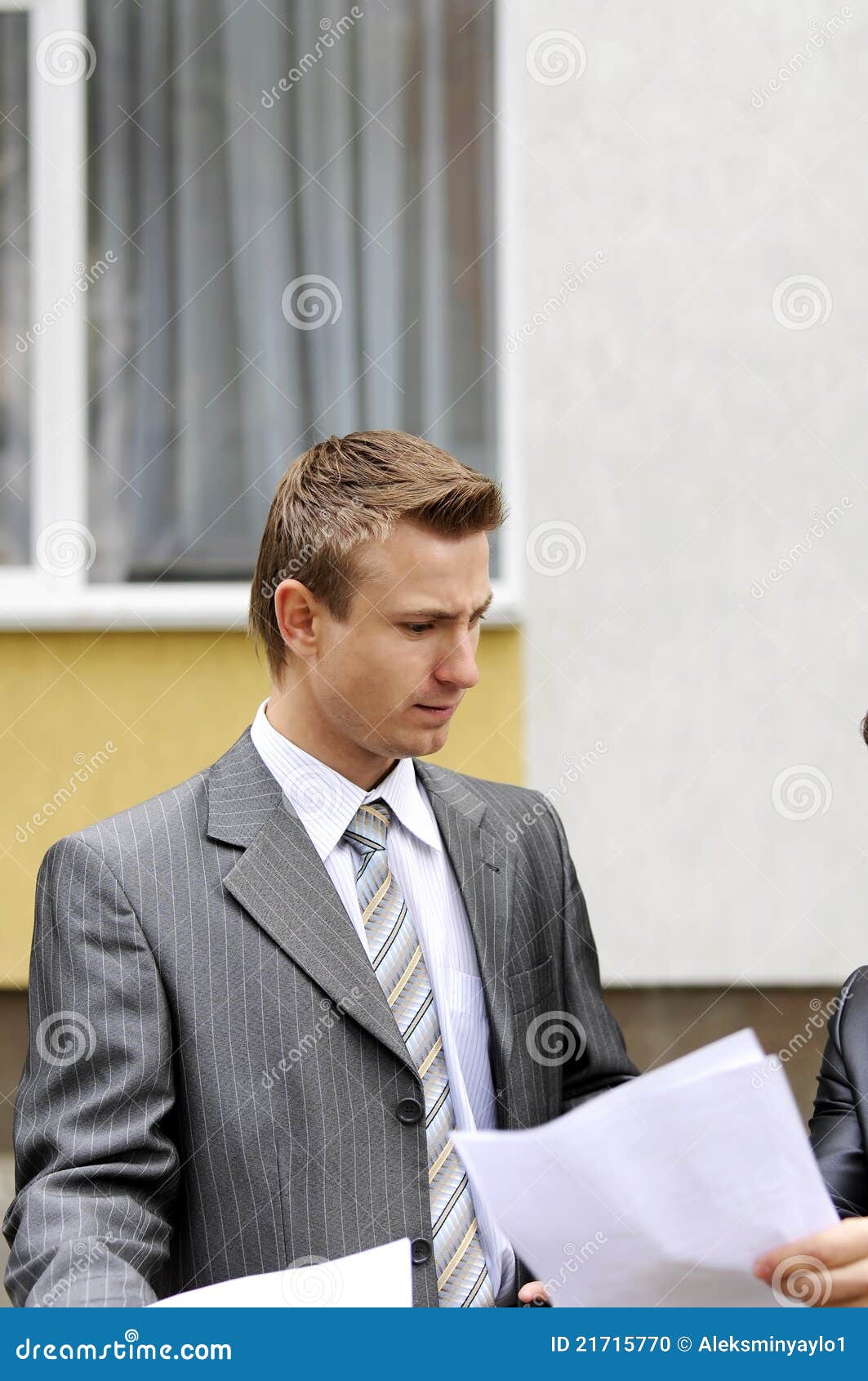 Angry businessman stock photo. Image of work, white, success - 21715770