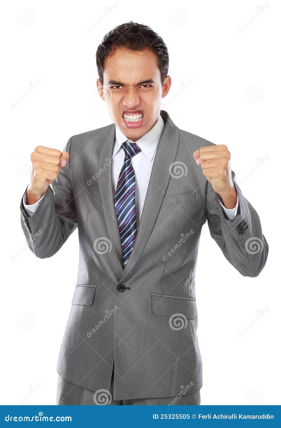 Angry businessman stock image. Image of isolated, angry - 25325505