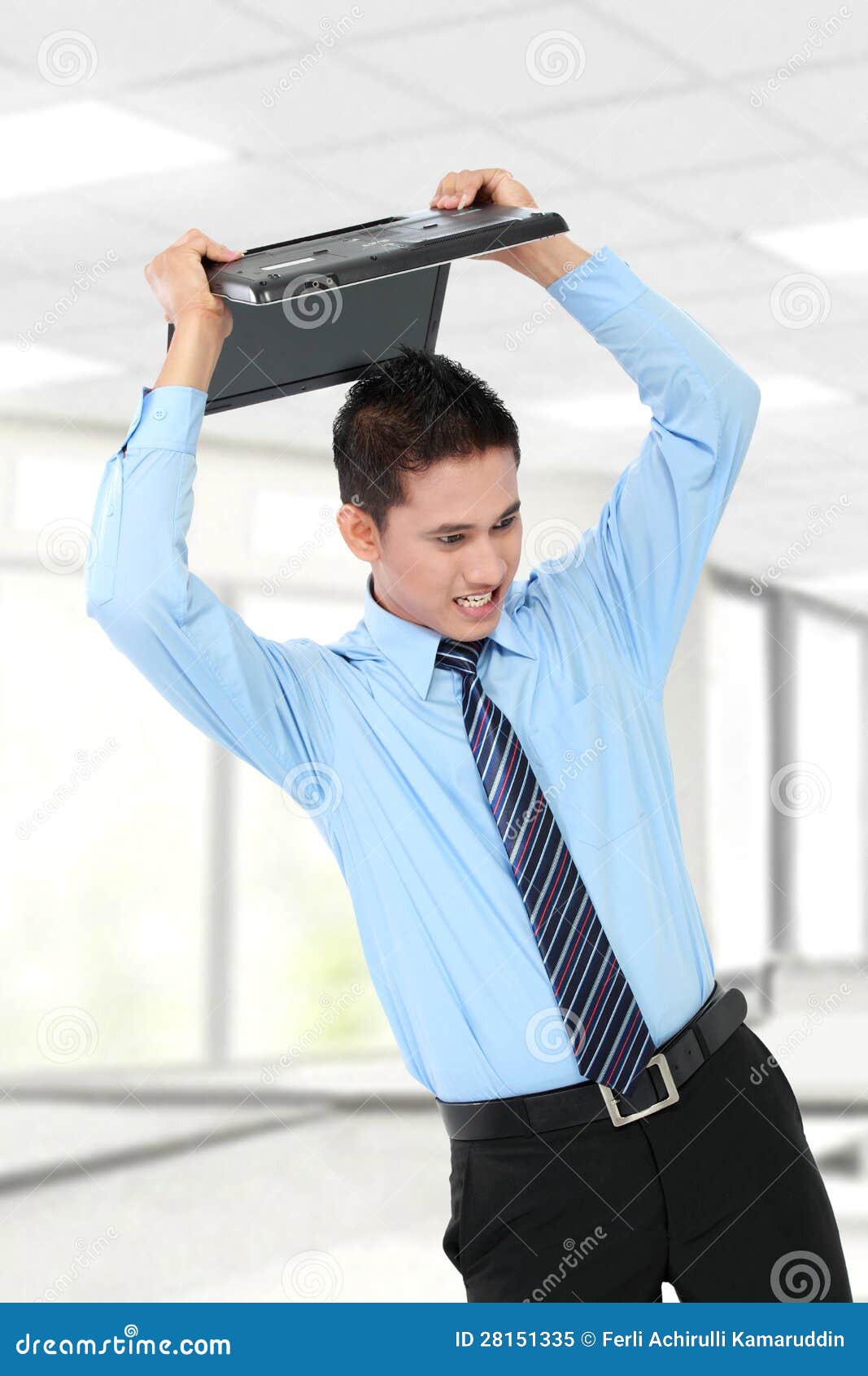 Angry businessman stock image. Image of human, people - 28151335