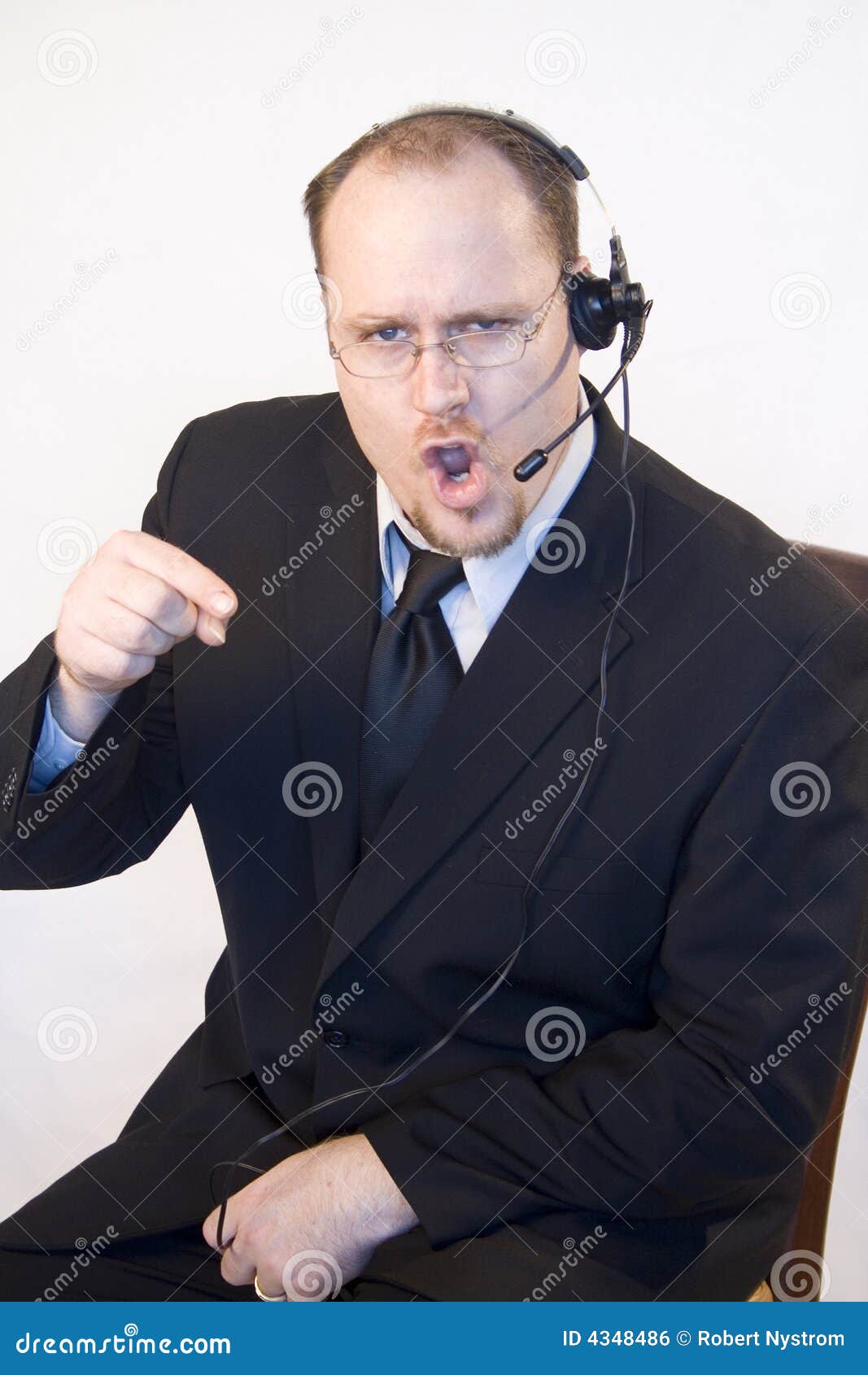 Angry businessman stock photo. Image of call, colleague - 4348486
