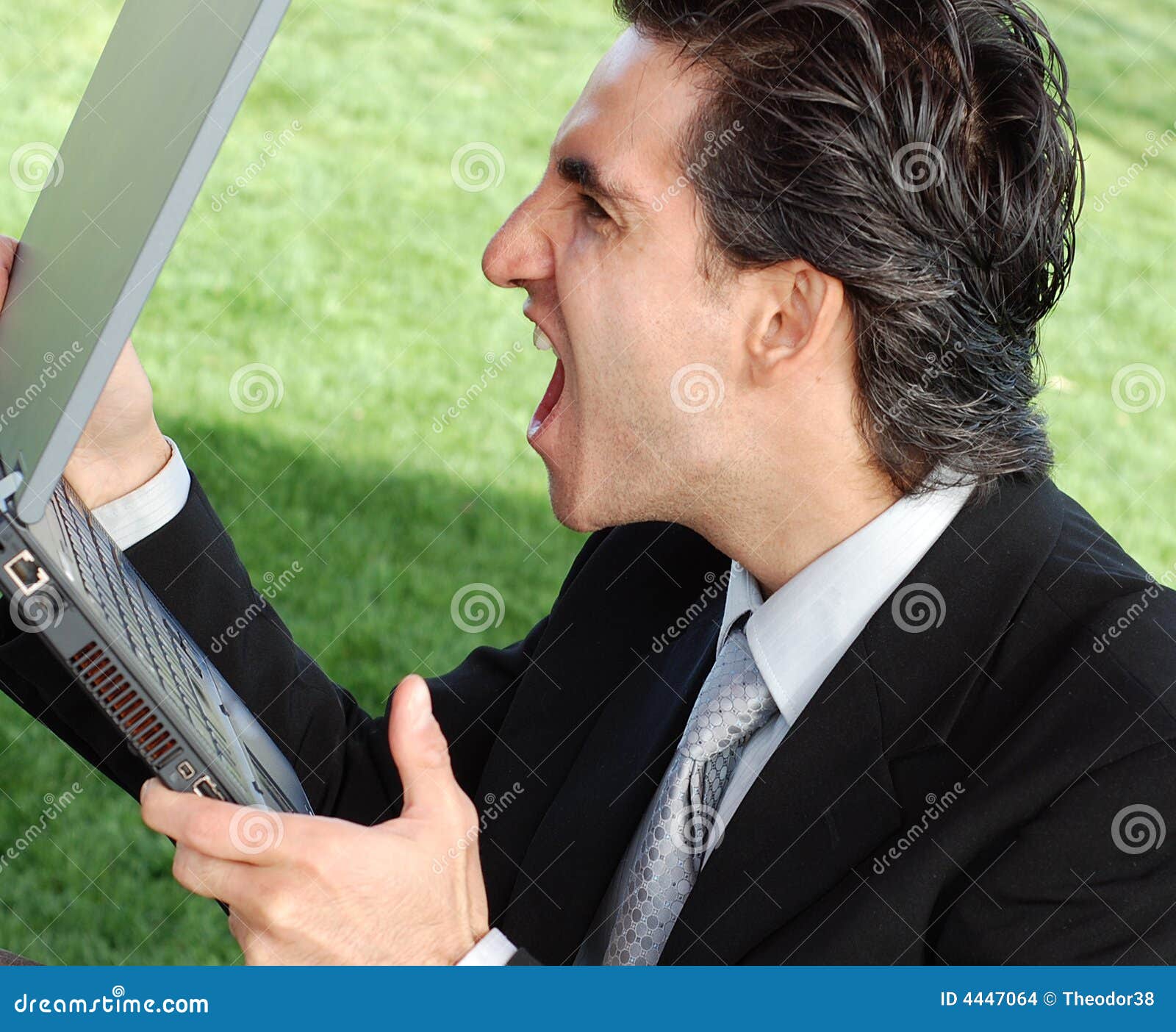 Angry Businessman Picture. Image: 4447064