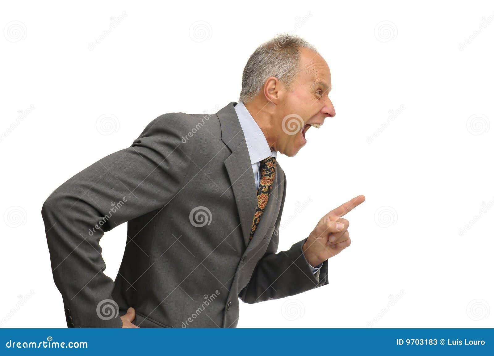 Angry businessman stock image. Image of businessman, anger - 9703183