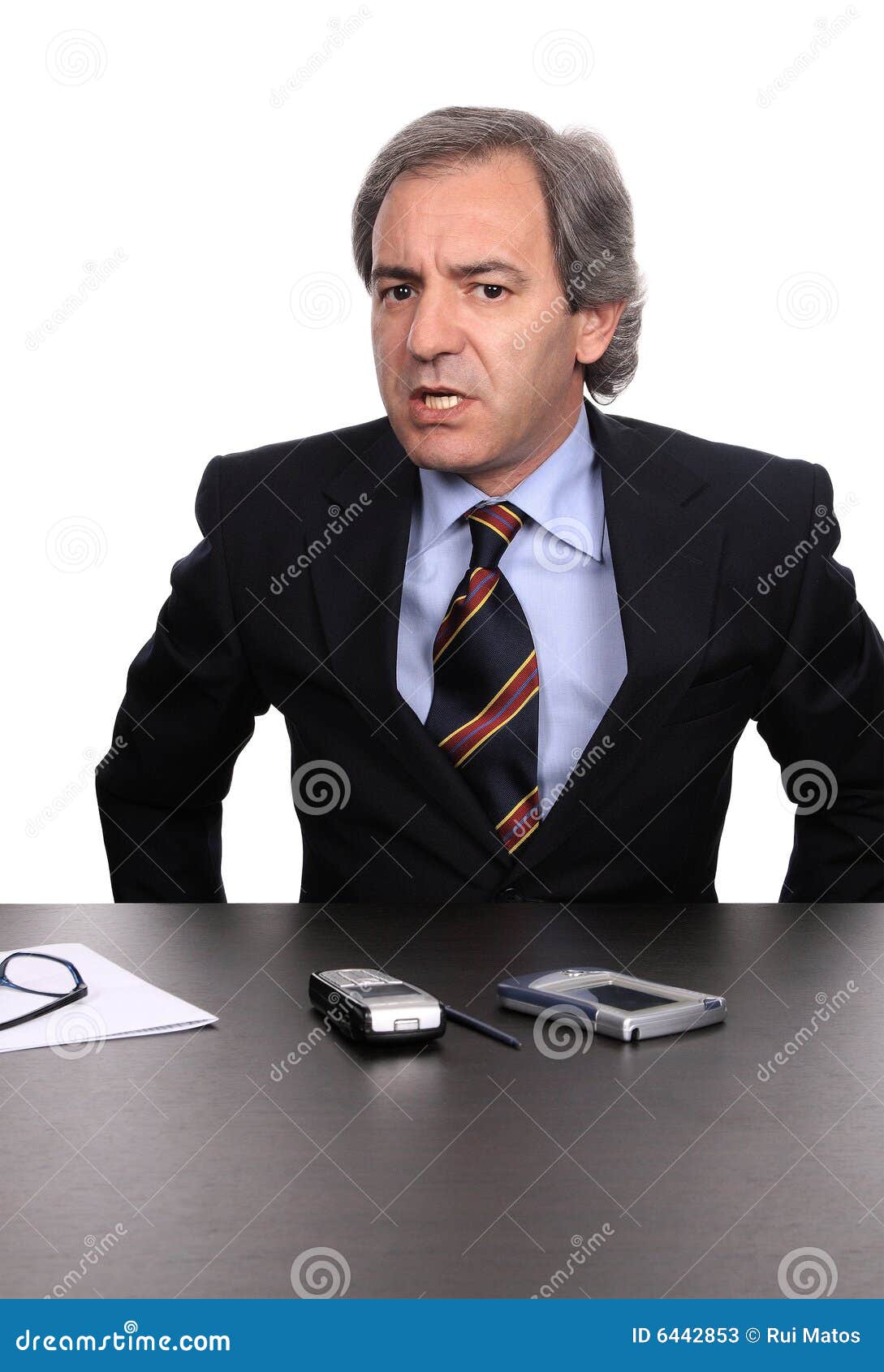 Angry businessman debating stock image. Image of adult - 6442853