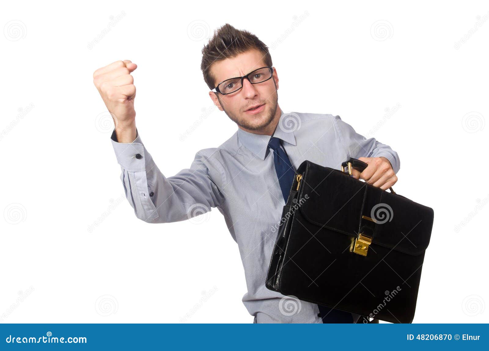 Angry businessman isolated stock photo. Image of angry - 48206870