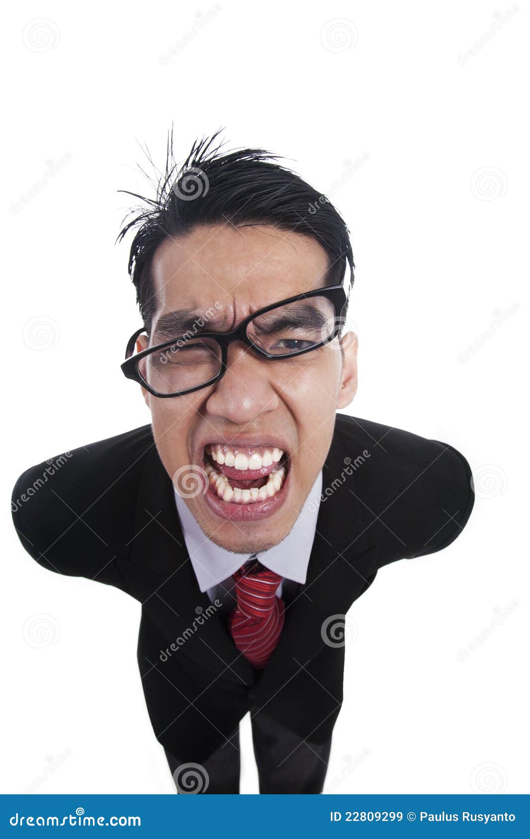 Angry businessman shouting stock image. Image of office - 22809299