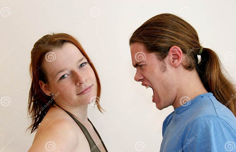 Angry and calm stock image. Image of confrontation, angry - 3195661
