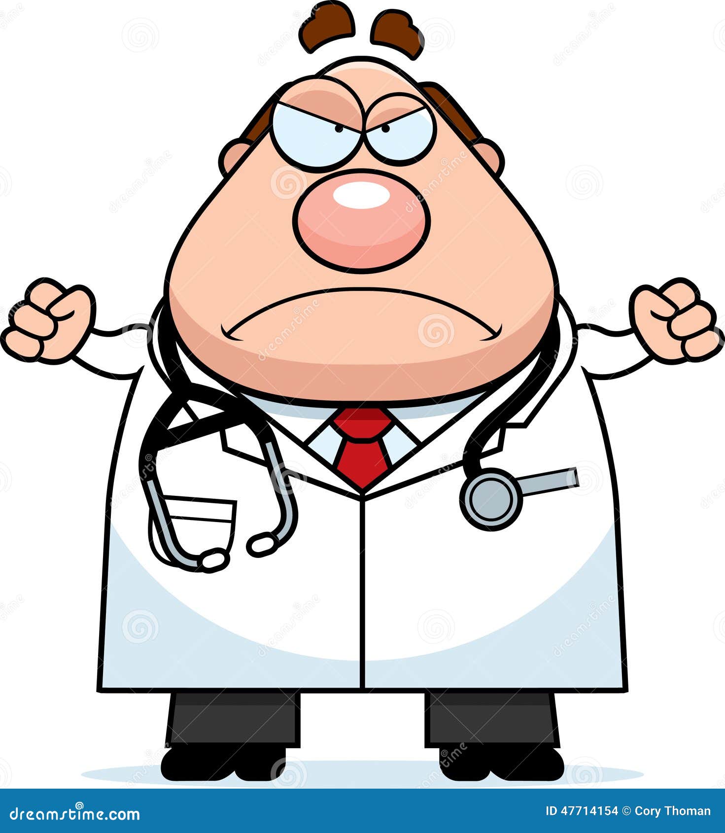 Angry Doctor Clipart