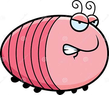 Angry Cartoon Grub stock vector. Illustration of graphic - 47088683