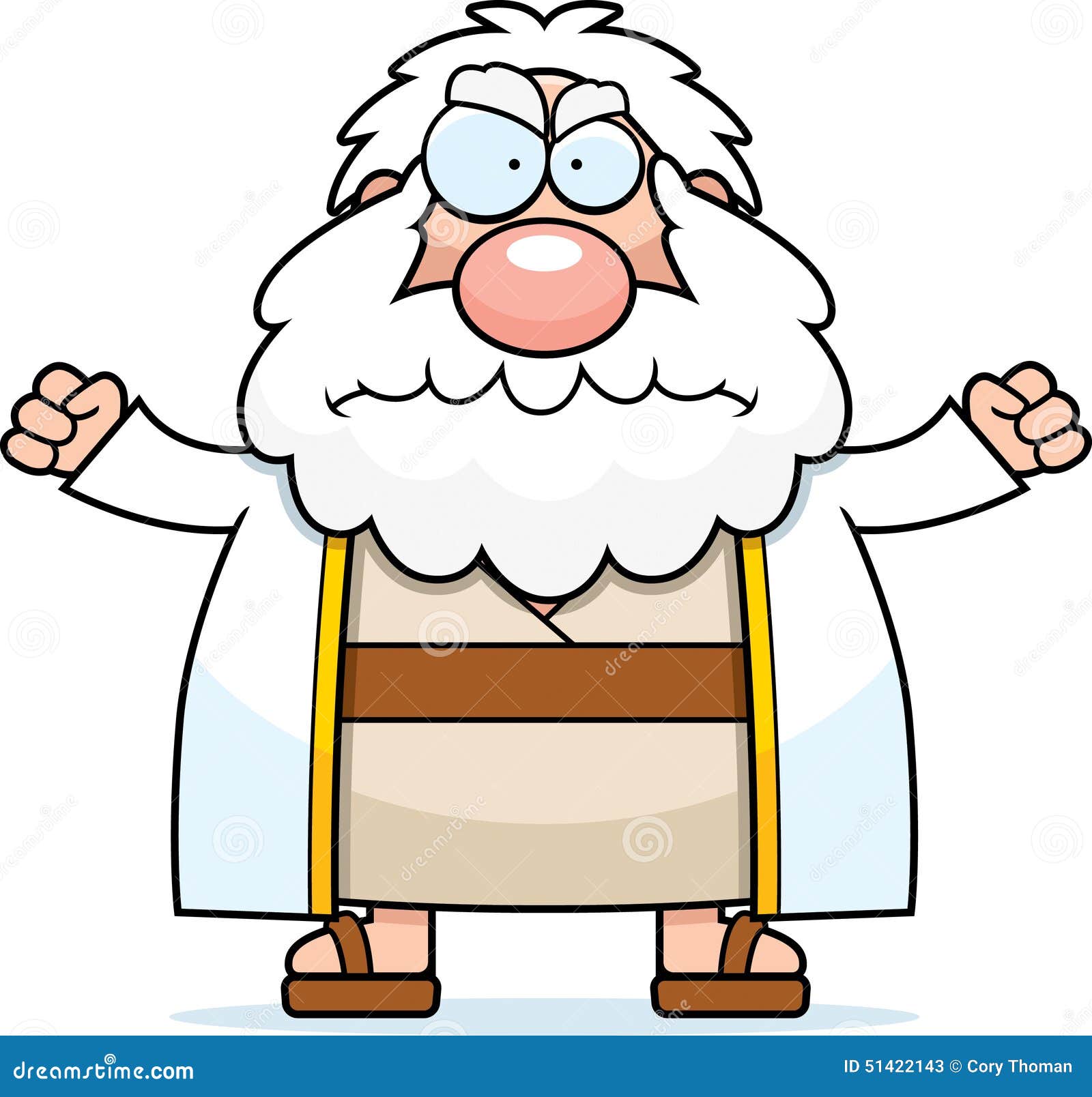Cartoon Moses