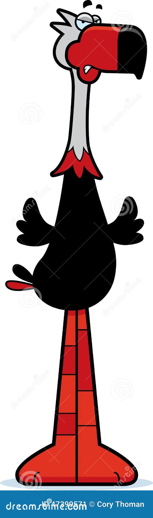 Angry Cartoon Terror Bird stock vector. Illustration of clip - 47399571