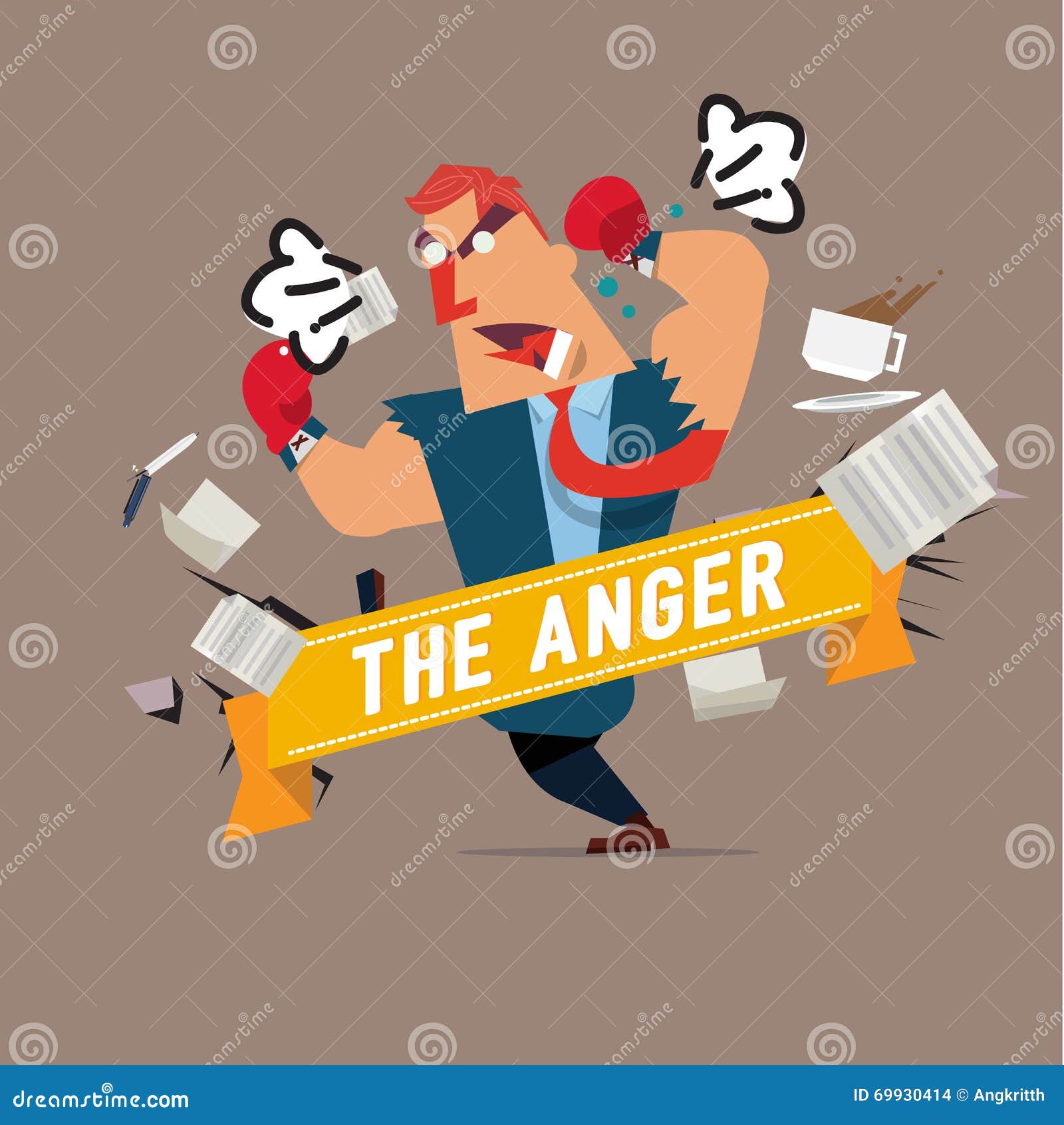 The Angry Character's Fantastic Round Smiley Face Showed An Unexpected ...