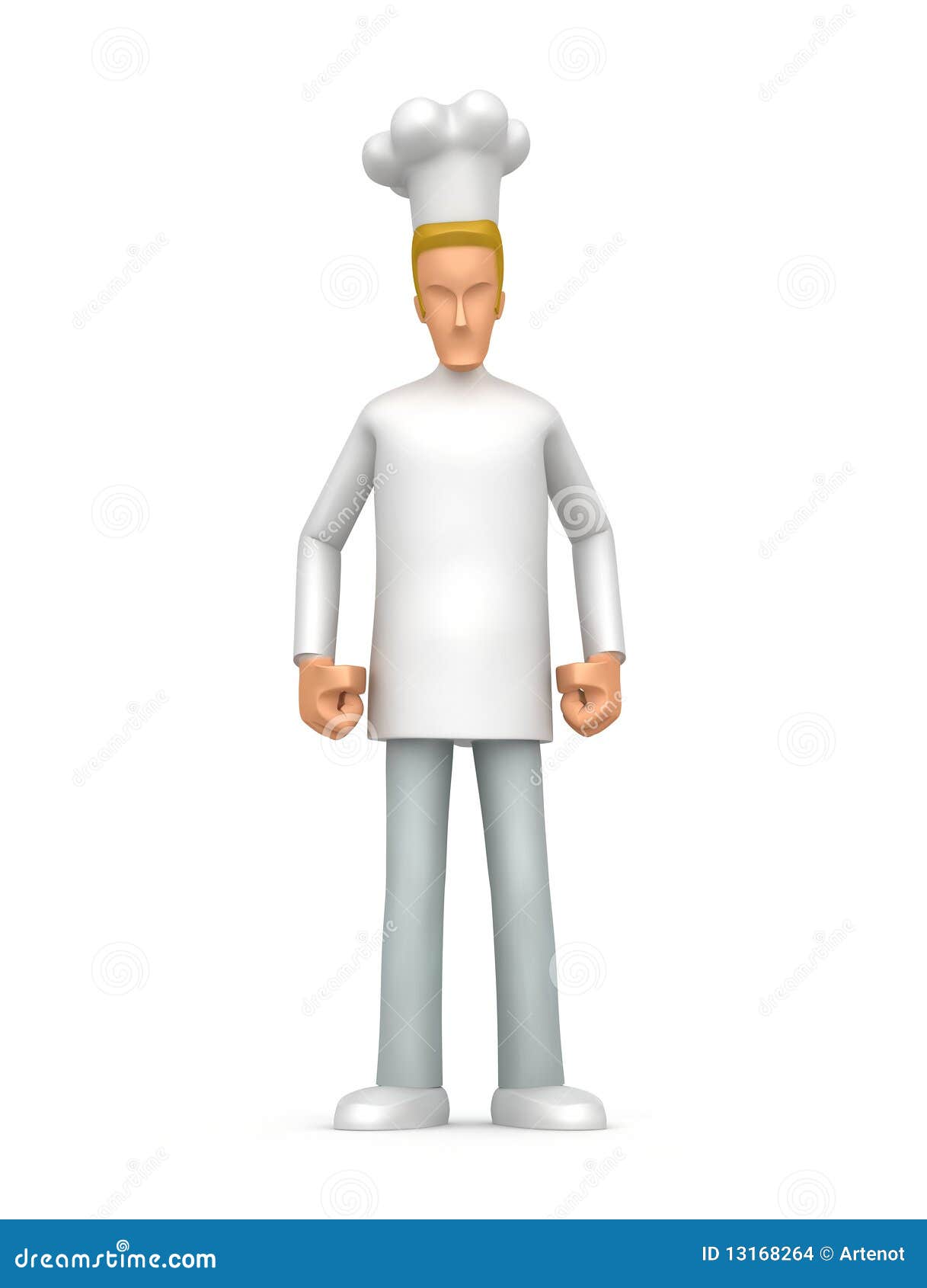 Angry chef stock illustration. Illustration of homemade - 13168264