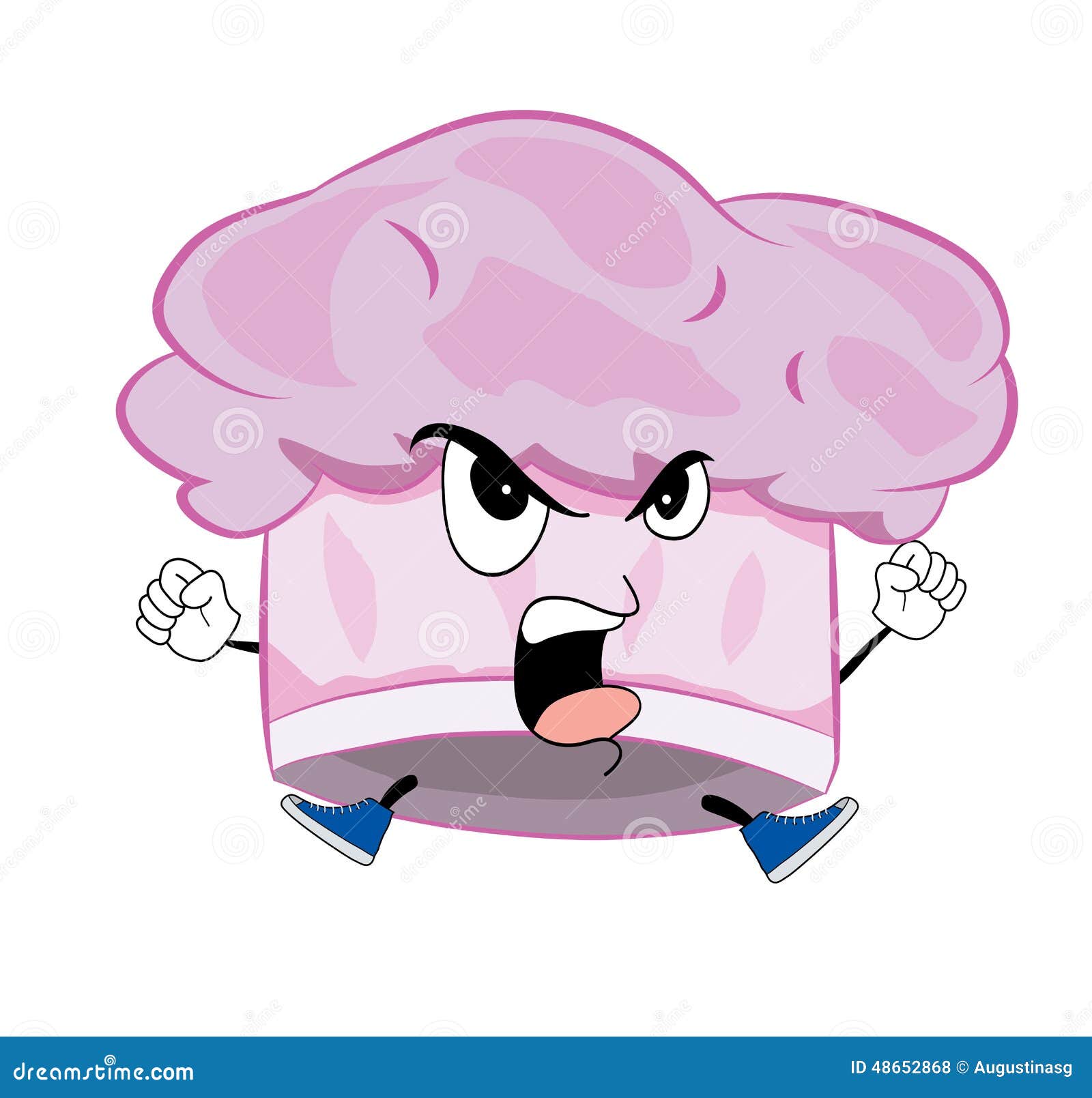 Angry Chef Hat Cartoon Stock Illustration | CartoonDealer.com #48652867