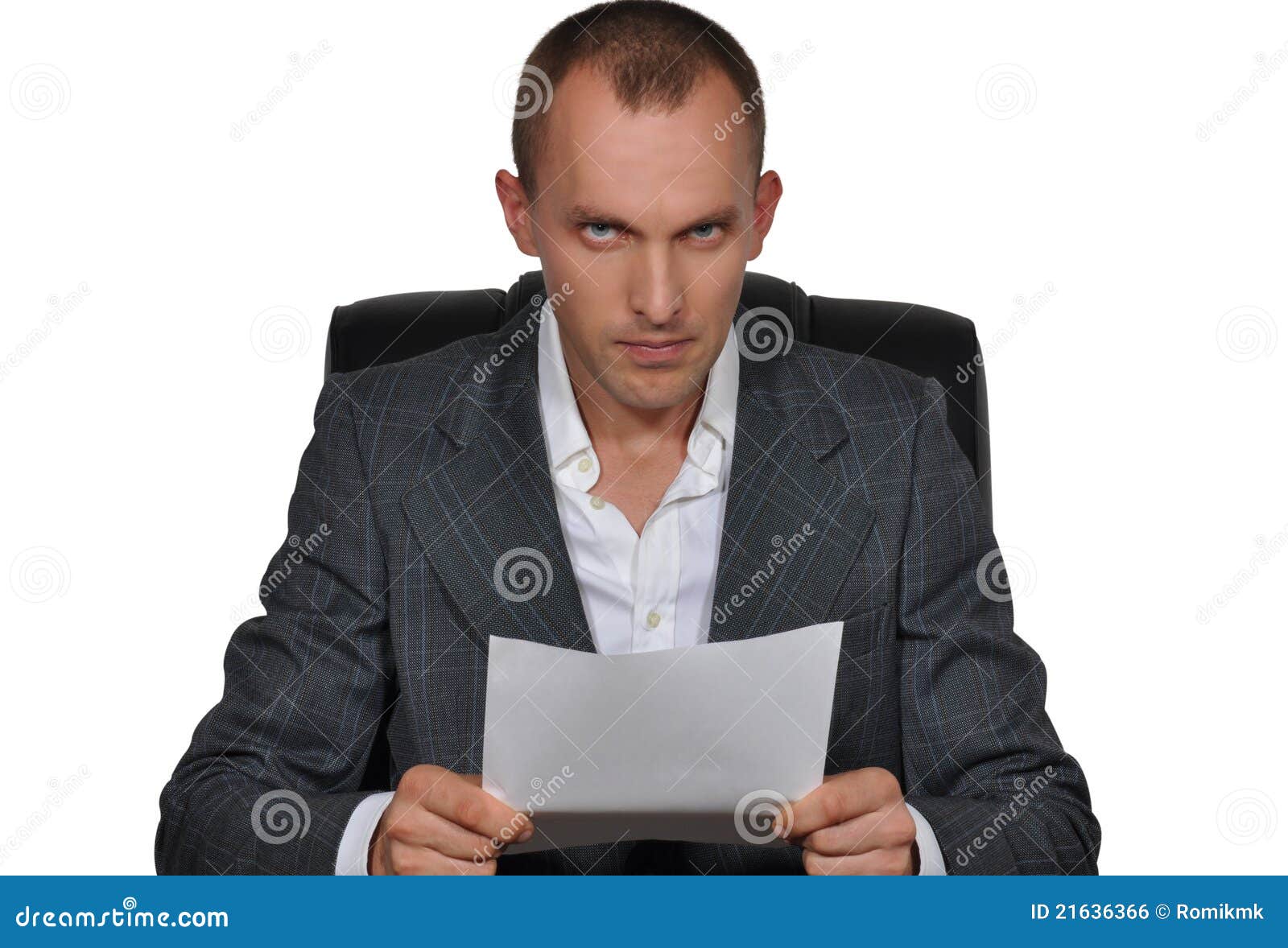 Angry chief stock photo. Image of read, dissatisfaction - 21636366