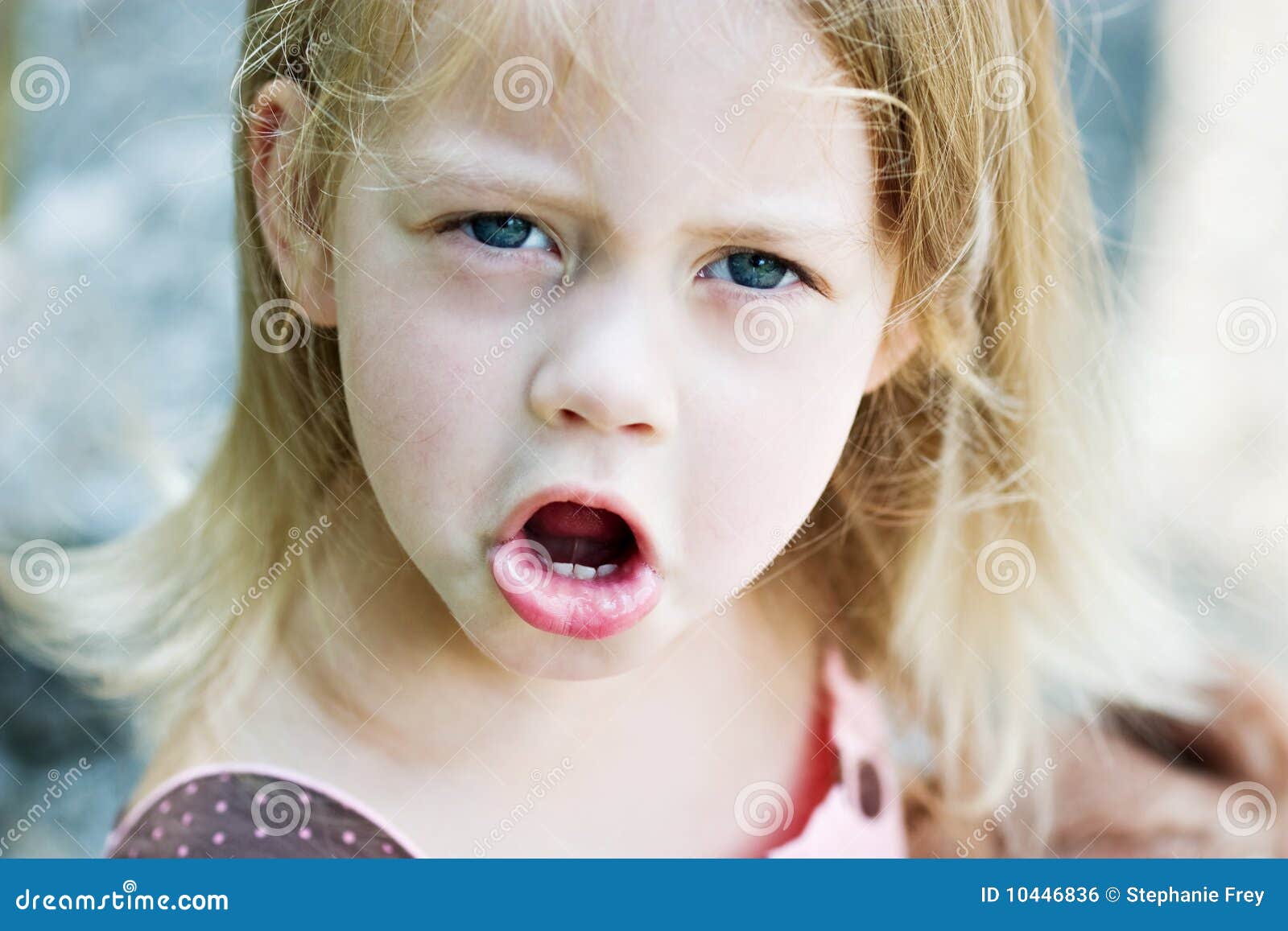 Angry Child stock photo. Image of brat, kindergarten - 10446836