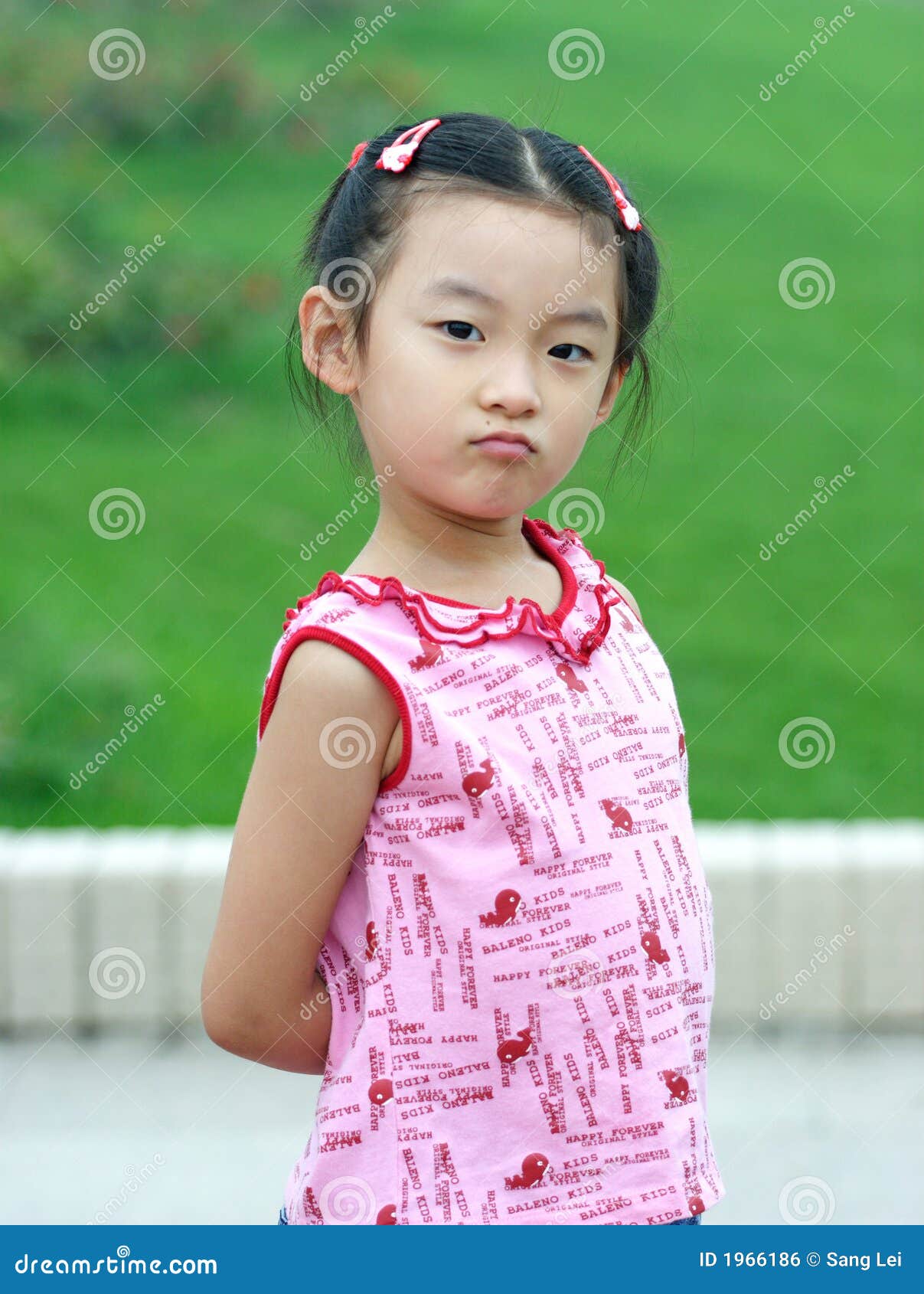 Angry child stock photo. Image of girl, chinese, female - 1966186