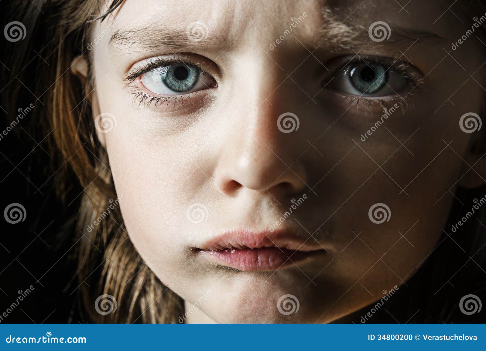 Angry child stock photo. Image of care, anger, look, infant - 34800200