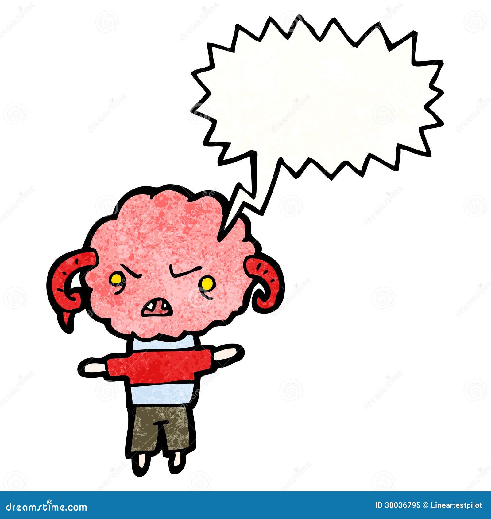 Angry Cloud Head Cartoon Character Stock Vector - Illustration of ...
