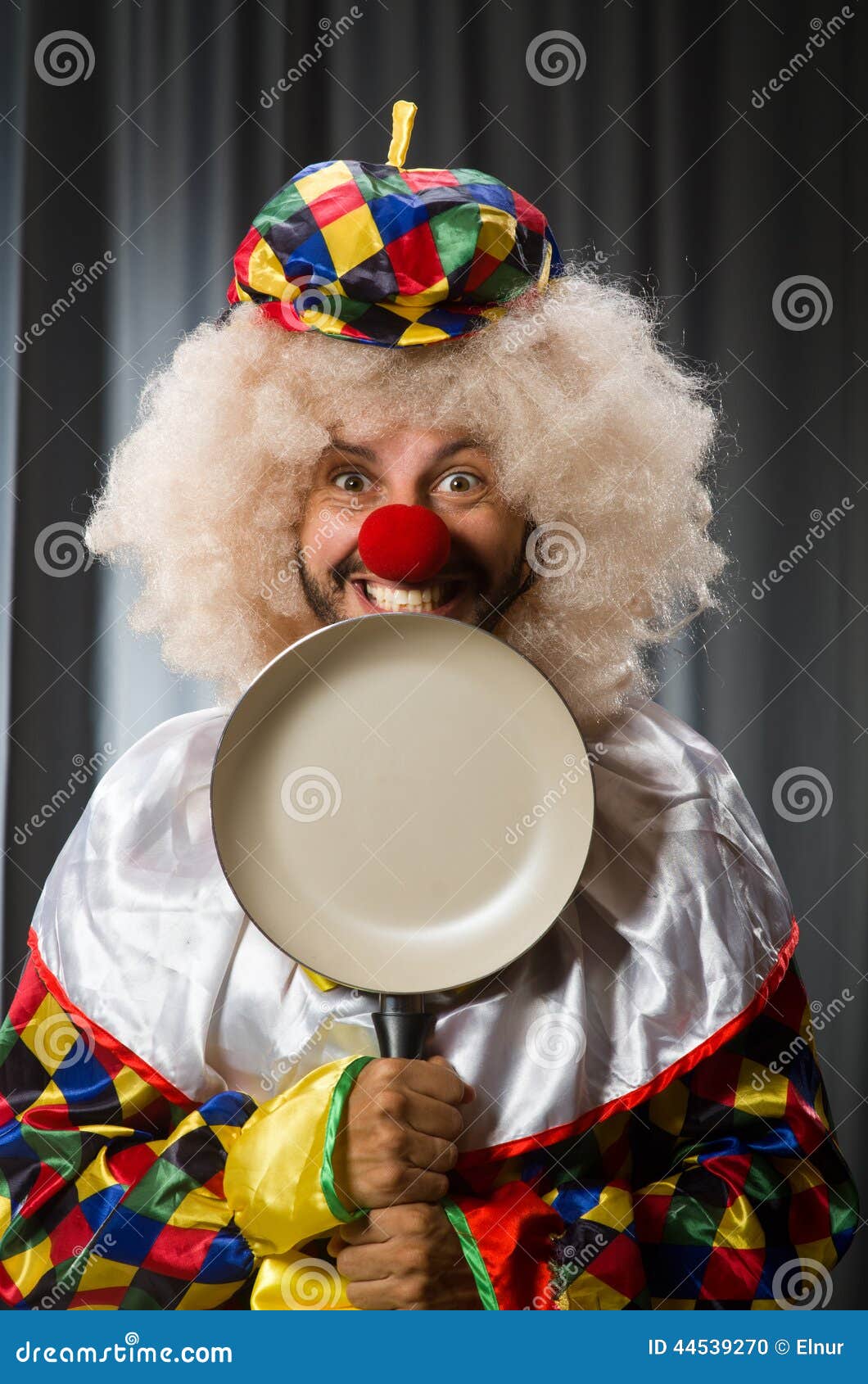 Angry clown stock photo. Image of irritated, humor, entertainment ...