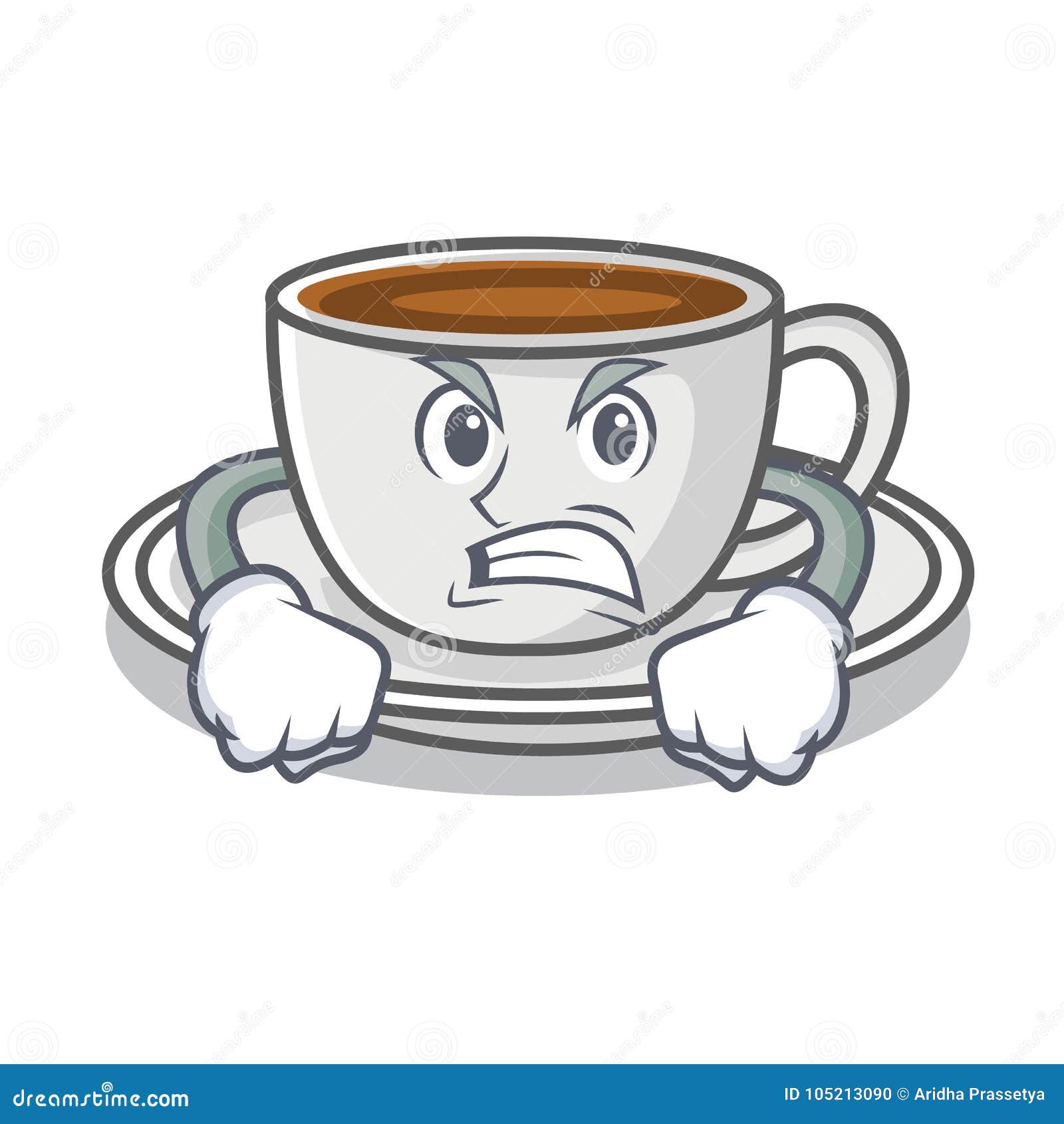 Angry Coffee Maker Cartoon Stock Illustration | CartoonDealer.com #65427034