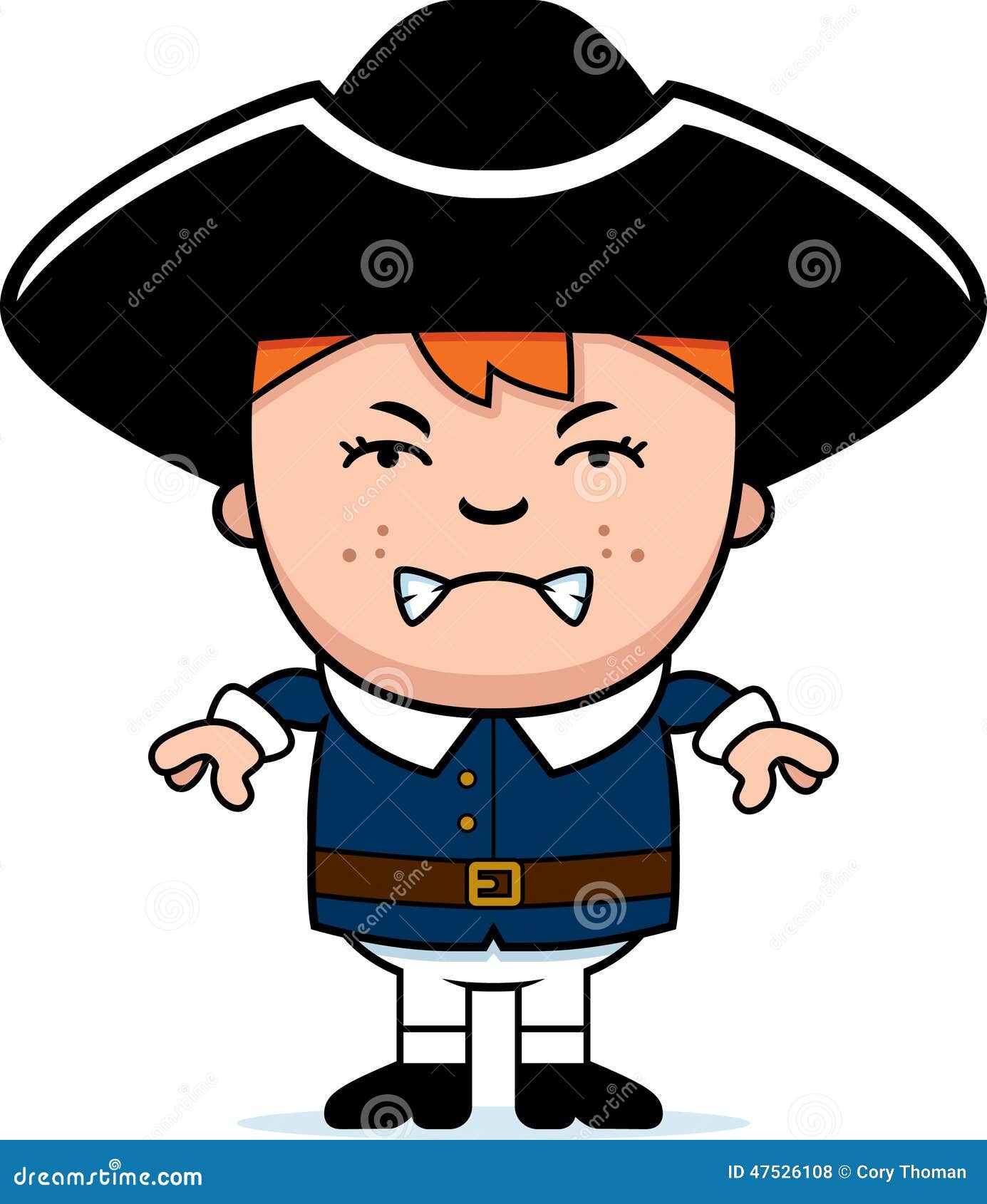 American Colonists Cartoon