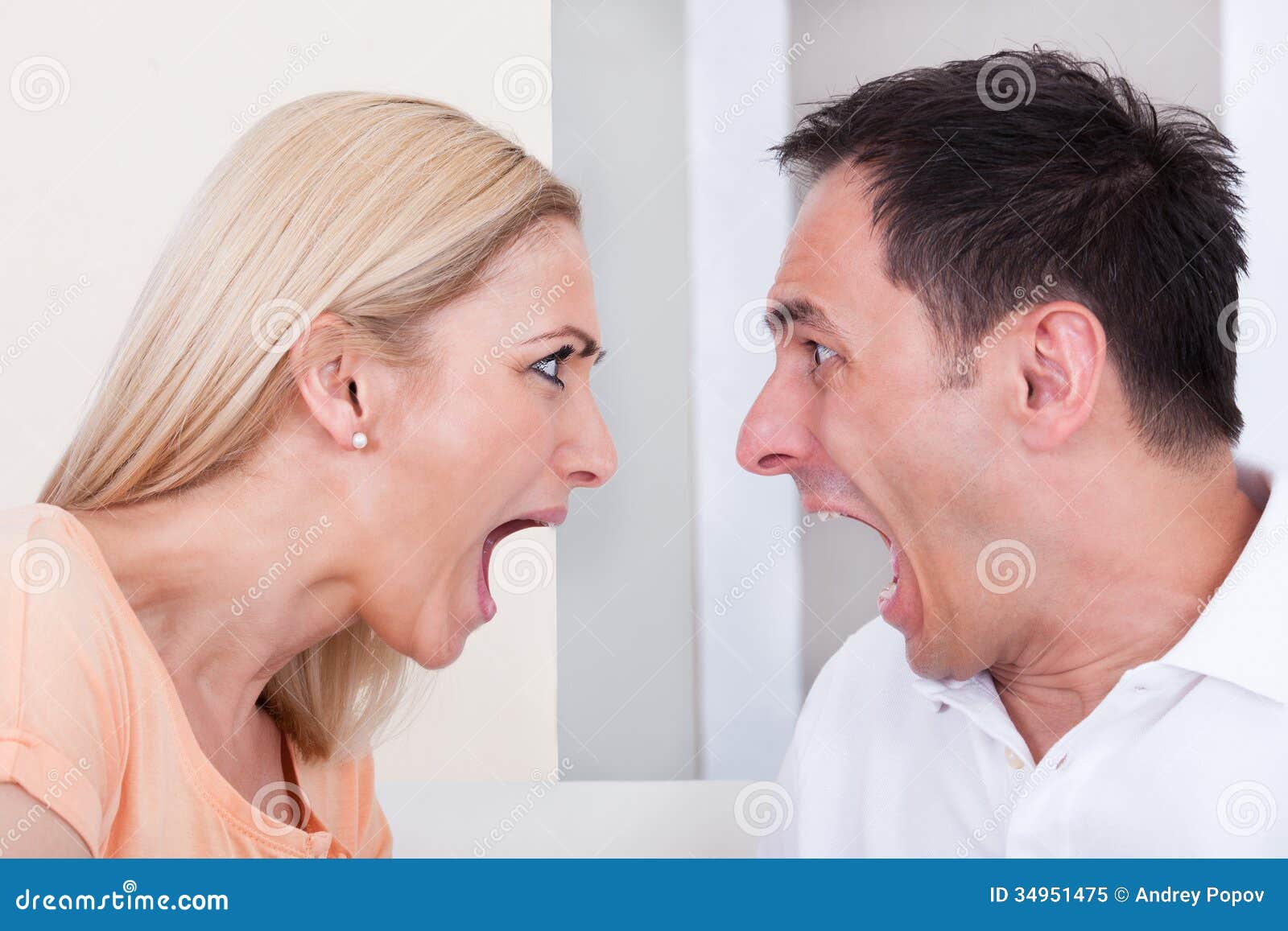 Angry Couple With Arms Crossed Sitting On Sofa Royalty-Free Stock ...