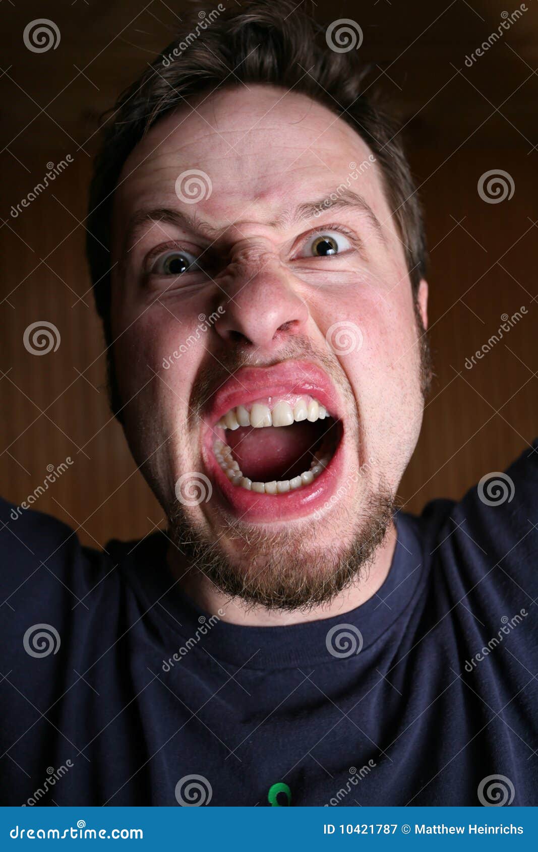Angry, crazy man stock image. Image of chiaroscuro, eyes - 10421787