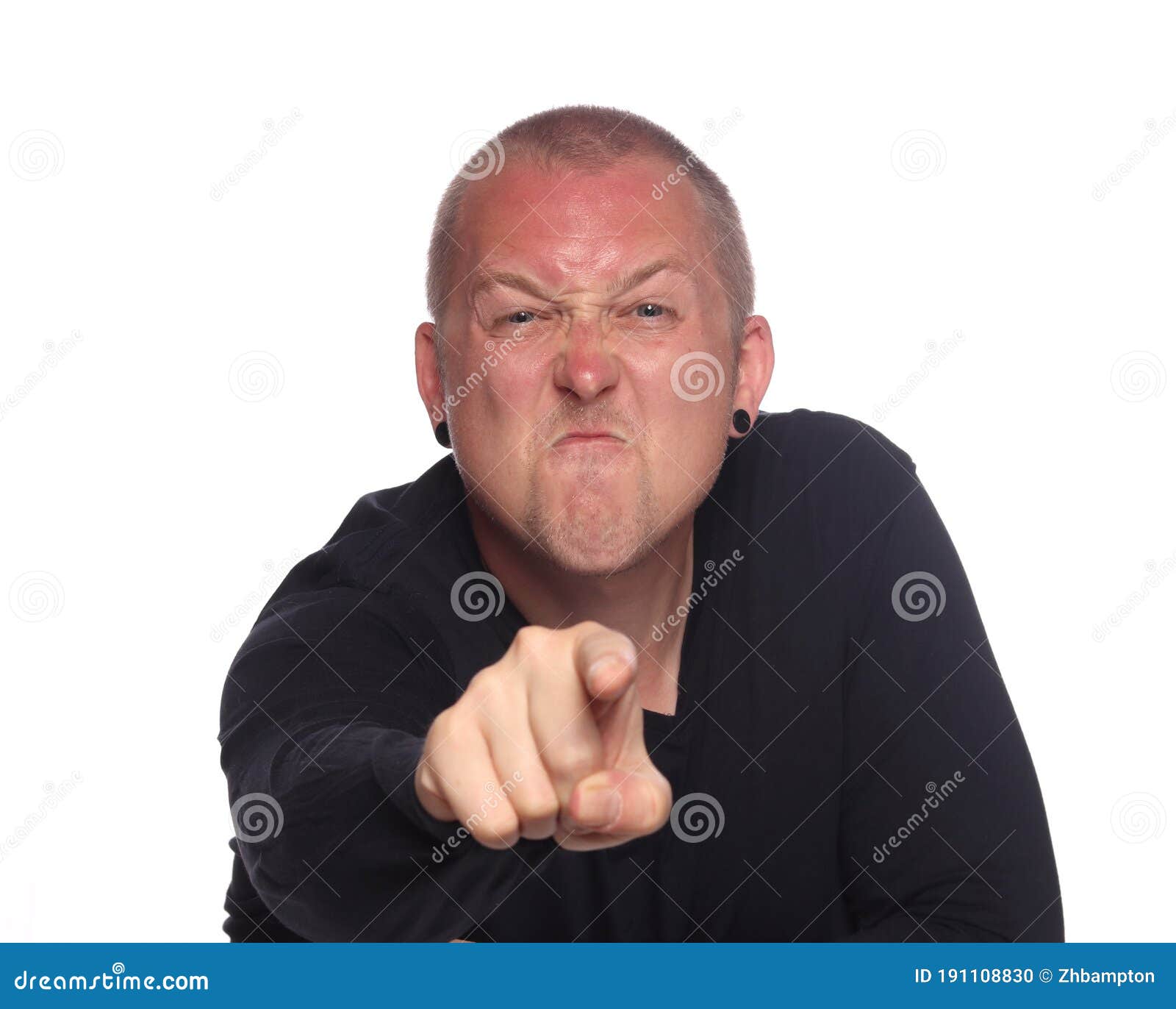 Angry cross upset man stock photo. Image of agitated - 191108830