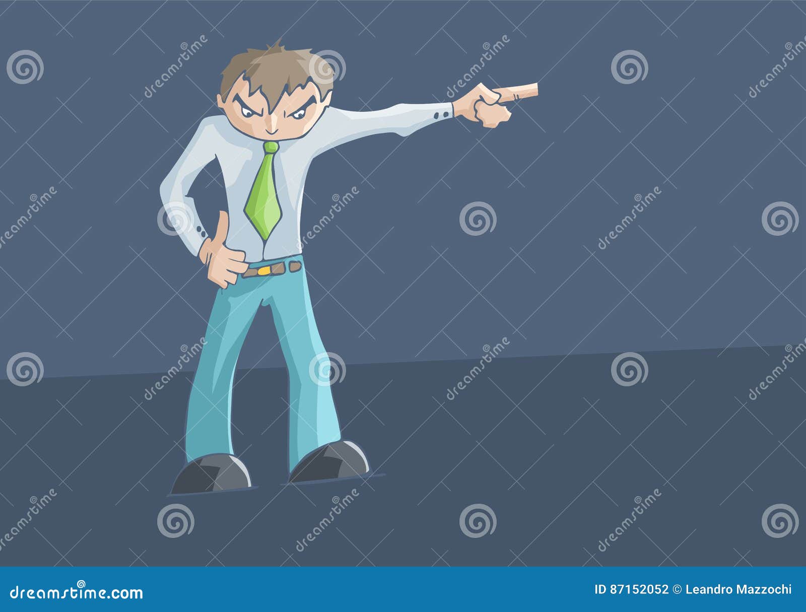 Angry dad upset stock vector. Illustration of conflict - 87152052
