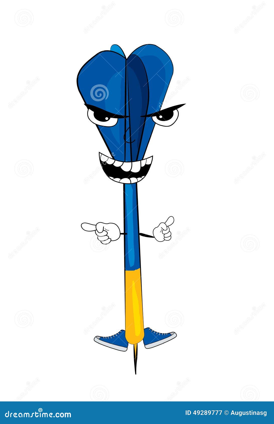 Darts Arrow Cartoon | CartoonDealer.com #49290023
