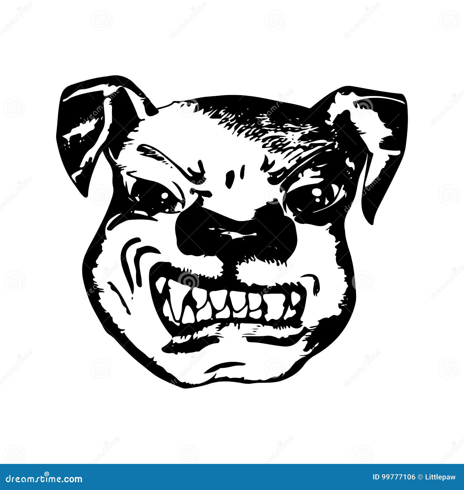 Crazy Warning Sign With Exclamation Mark Mascot Cartoon Vector ...