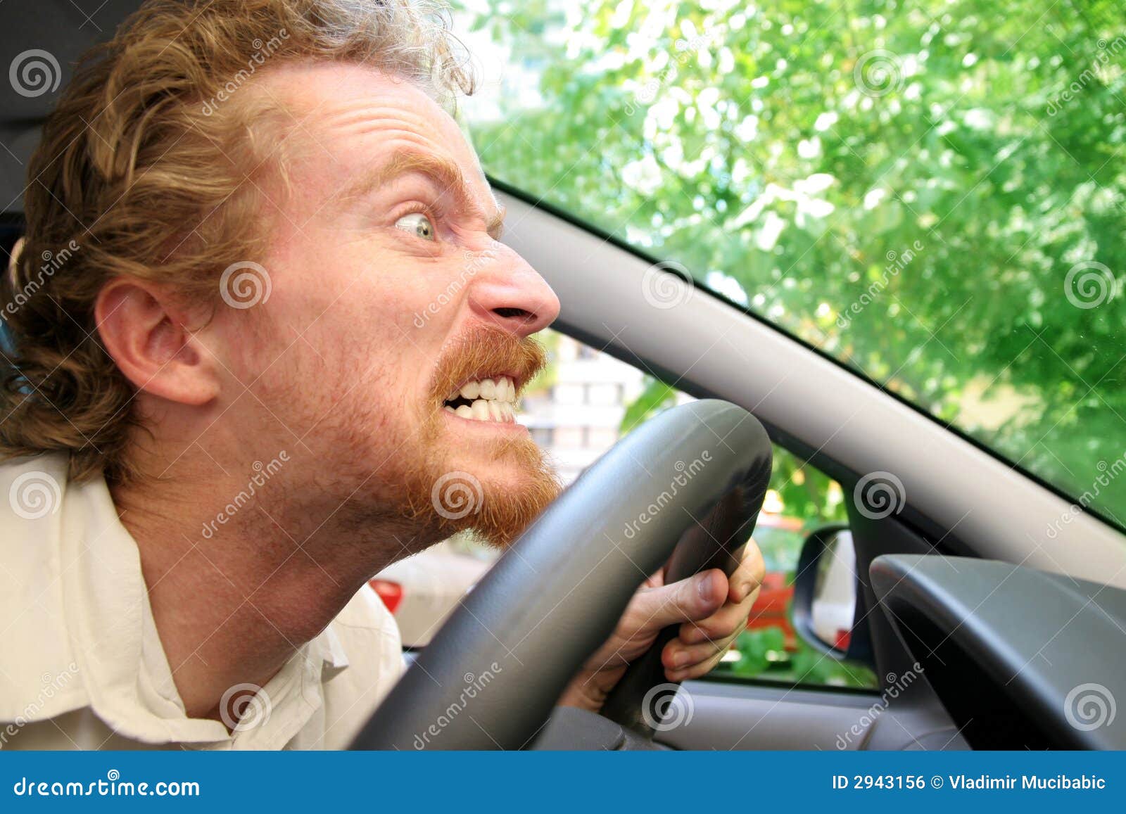 Angry driver stock photo. Image of rage, road, stress - 2943156