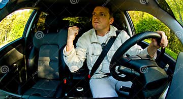 Angry driver stock photo. Image of driving, enrage, drive - 5192328