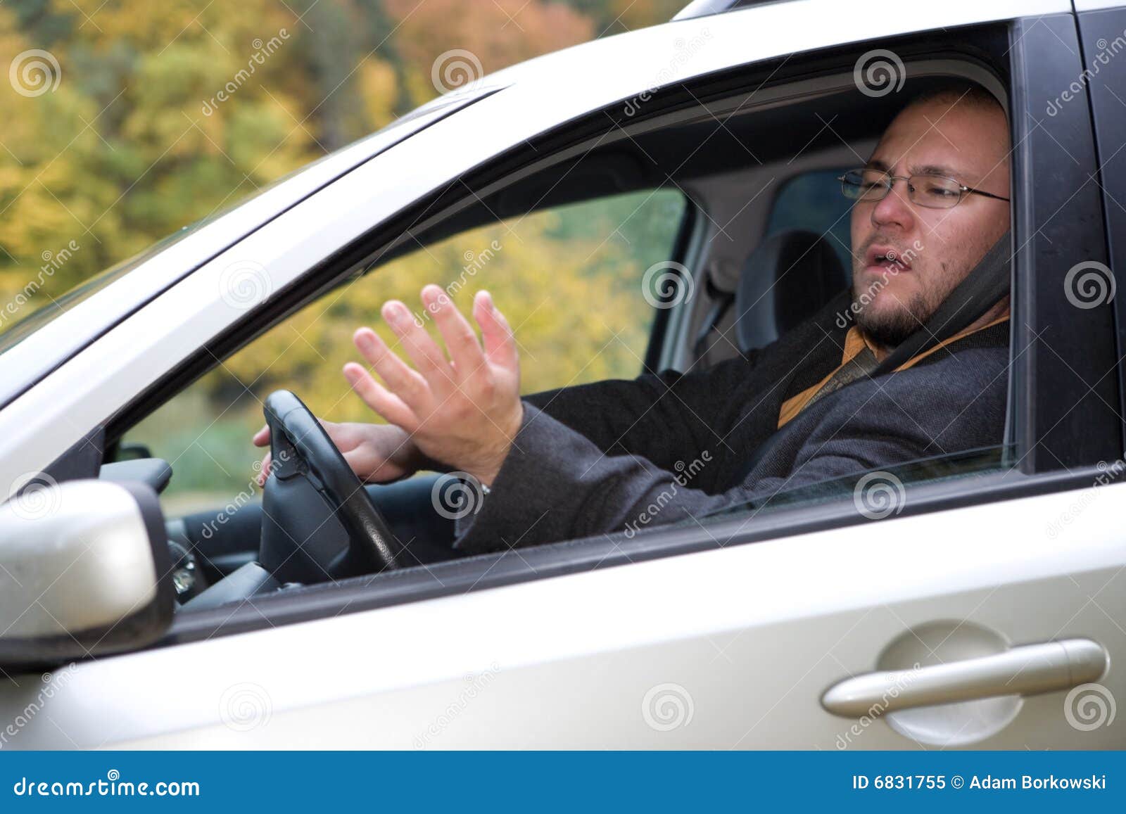 Angry driver stock image. Image of facial, furious, aggression - 6831755