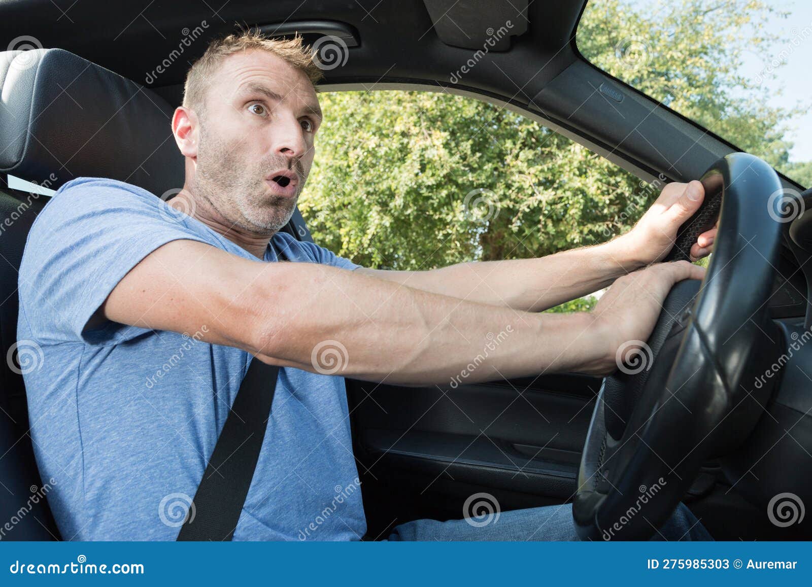 Angry driver honking car stock image. Image of furious - 275985303