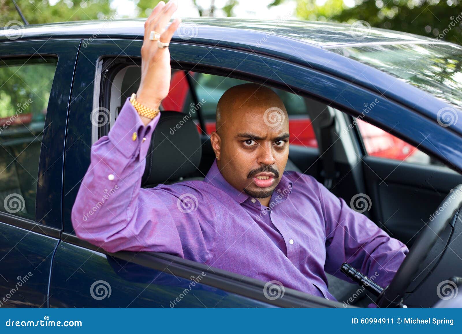 Angry driver stock image. Image of driving, american - 60994911