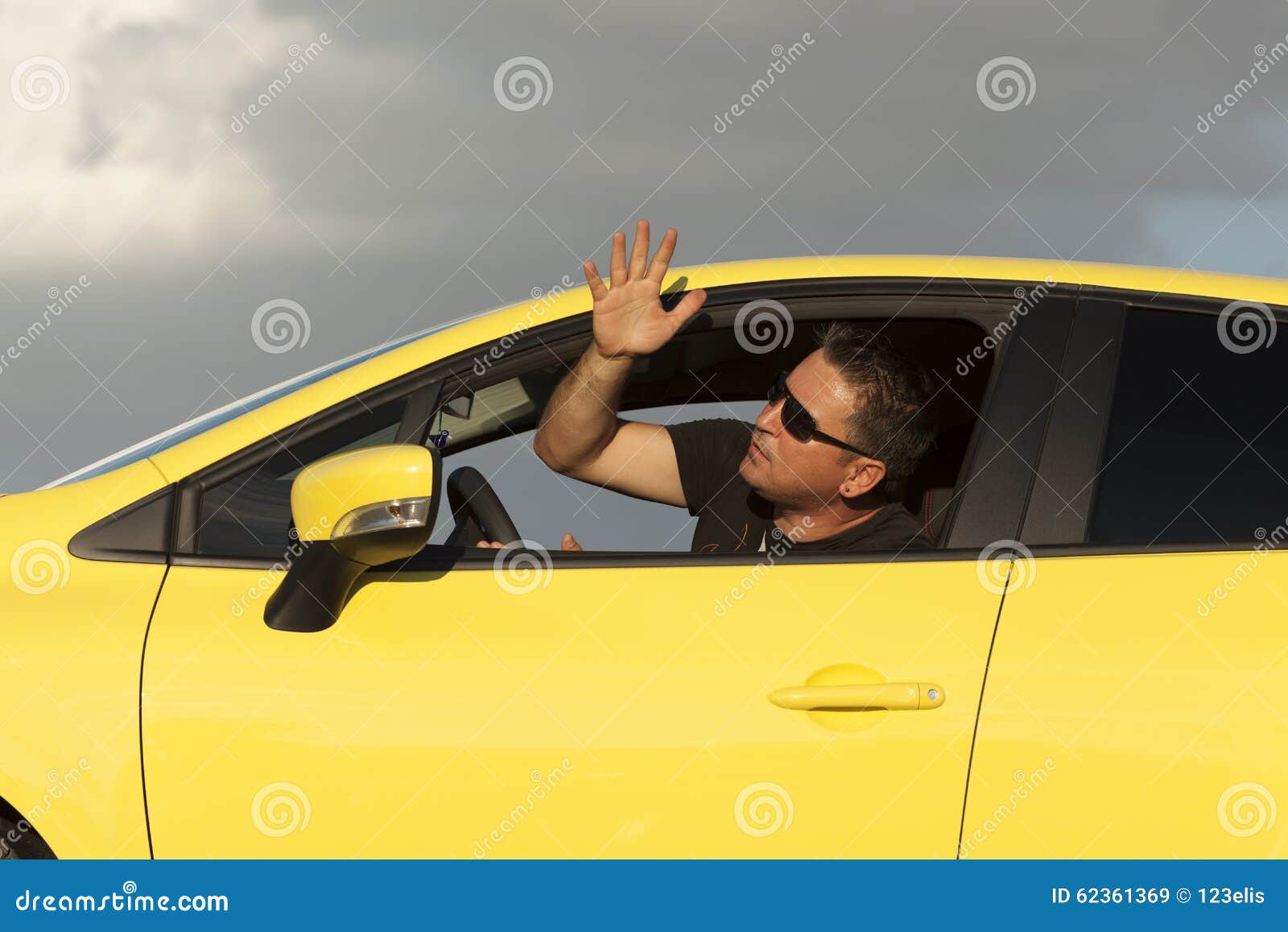 Angry Driver stock image. Image of cursing, hand, irritated - 62361369