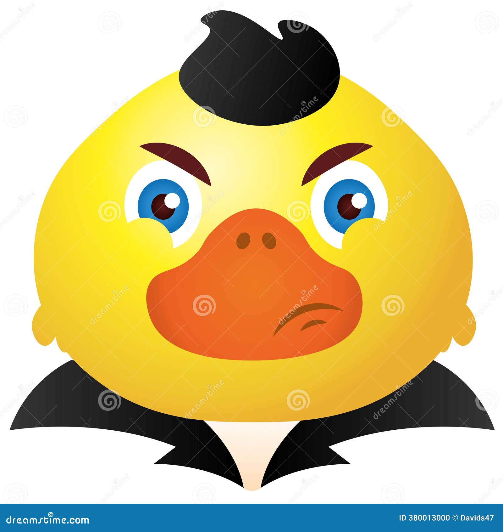 Angry Duck With Ducklings Coloring Pages For Kids Relaxation Royalty ...