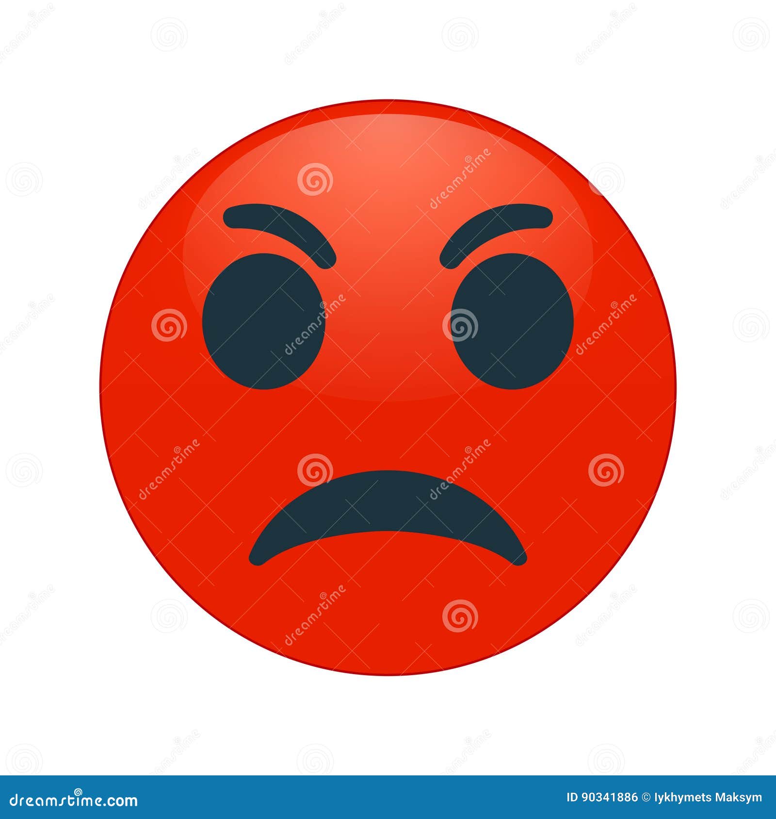 Angry Emoticon. Angry Emoticon Stock Vector - Illustration of emoticon ...