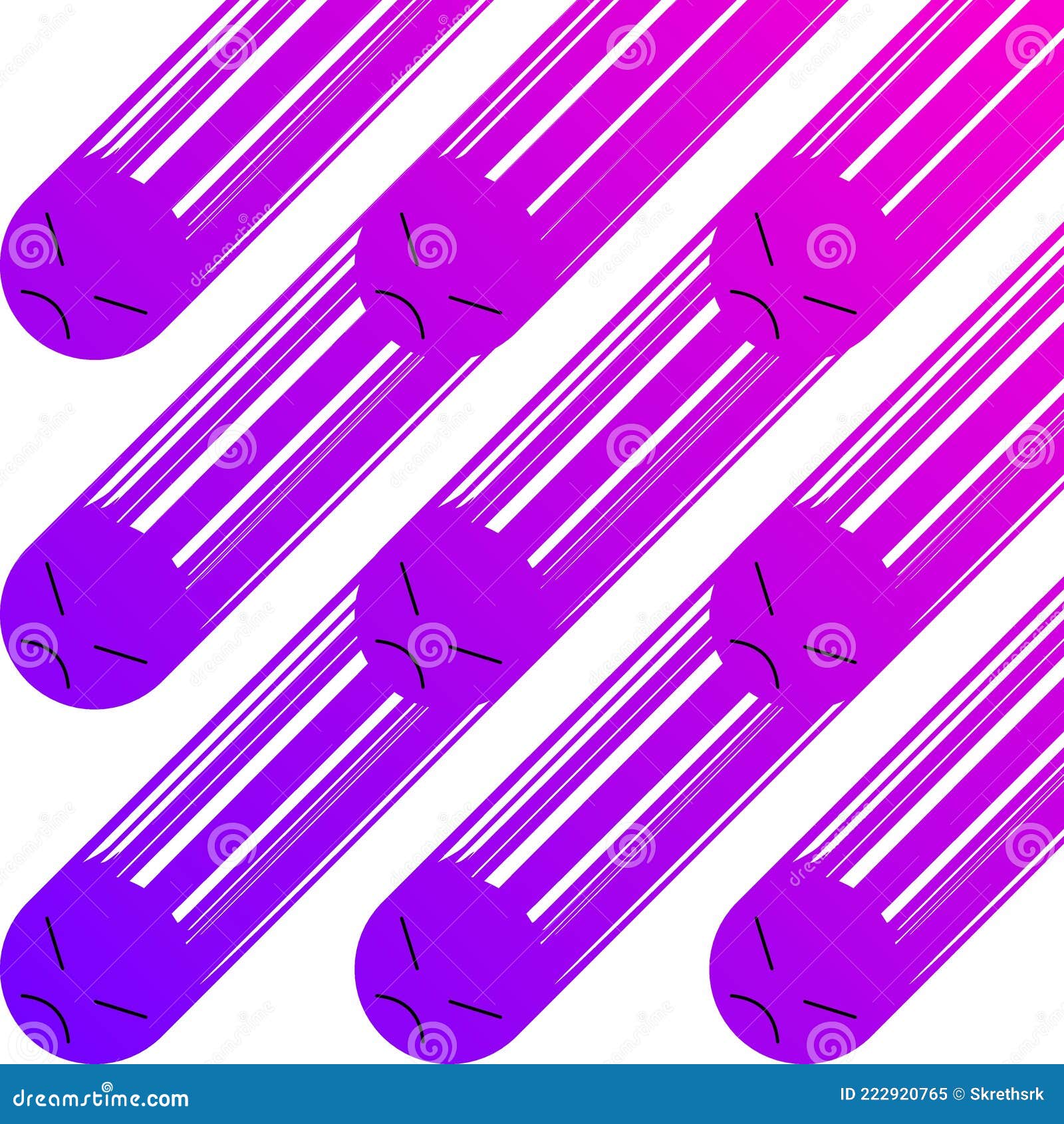 Angry Face in Purple with Fire 10 Stock Vector - Illustration of icon ...