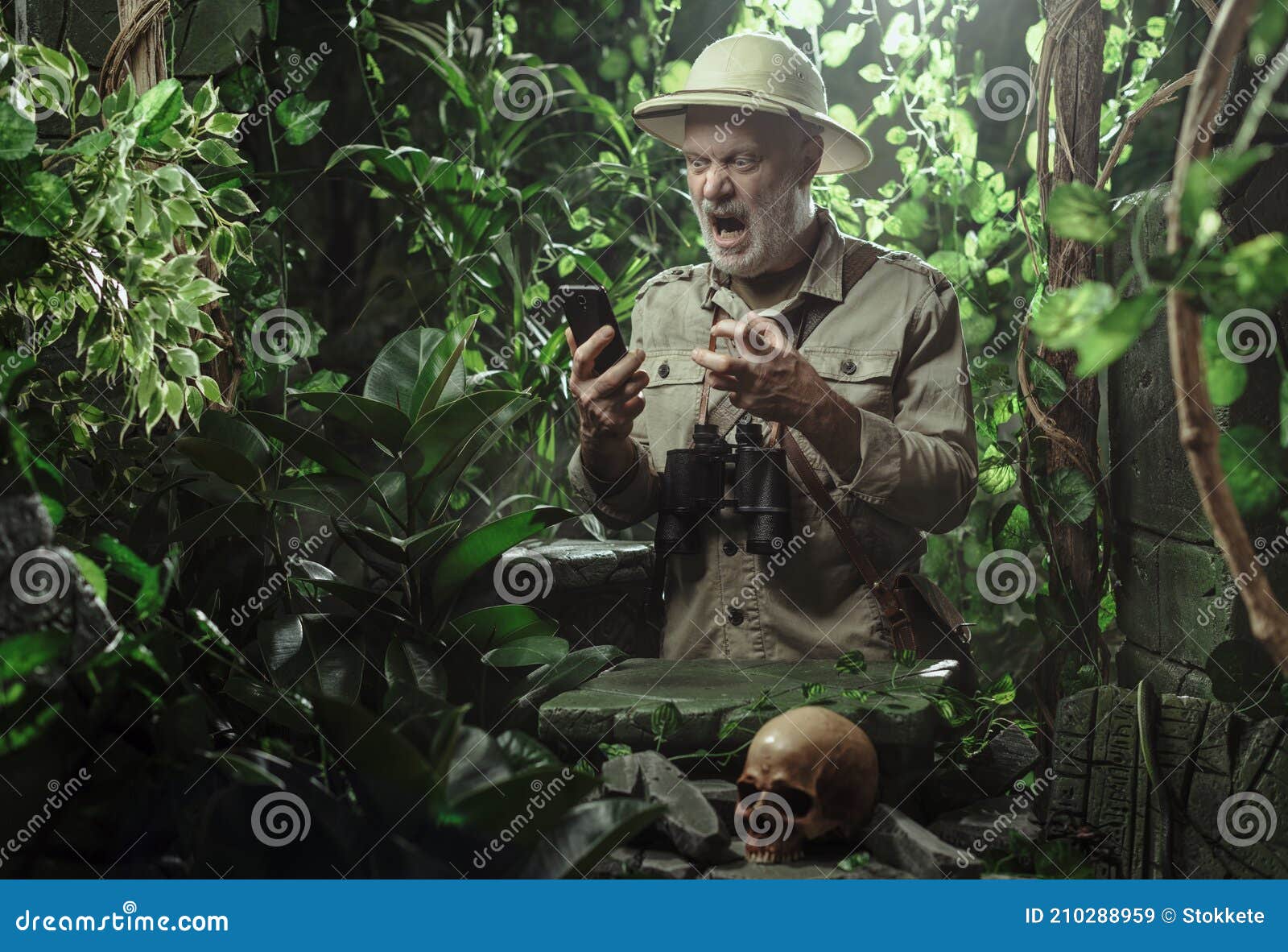Angry Explorer Unable To Connect Online Stock Image - Image of explorer ...